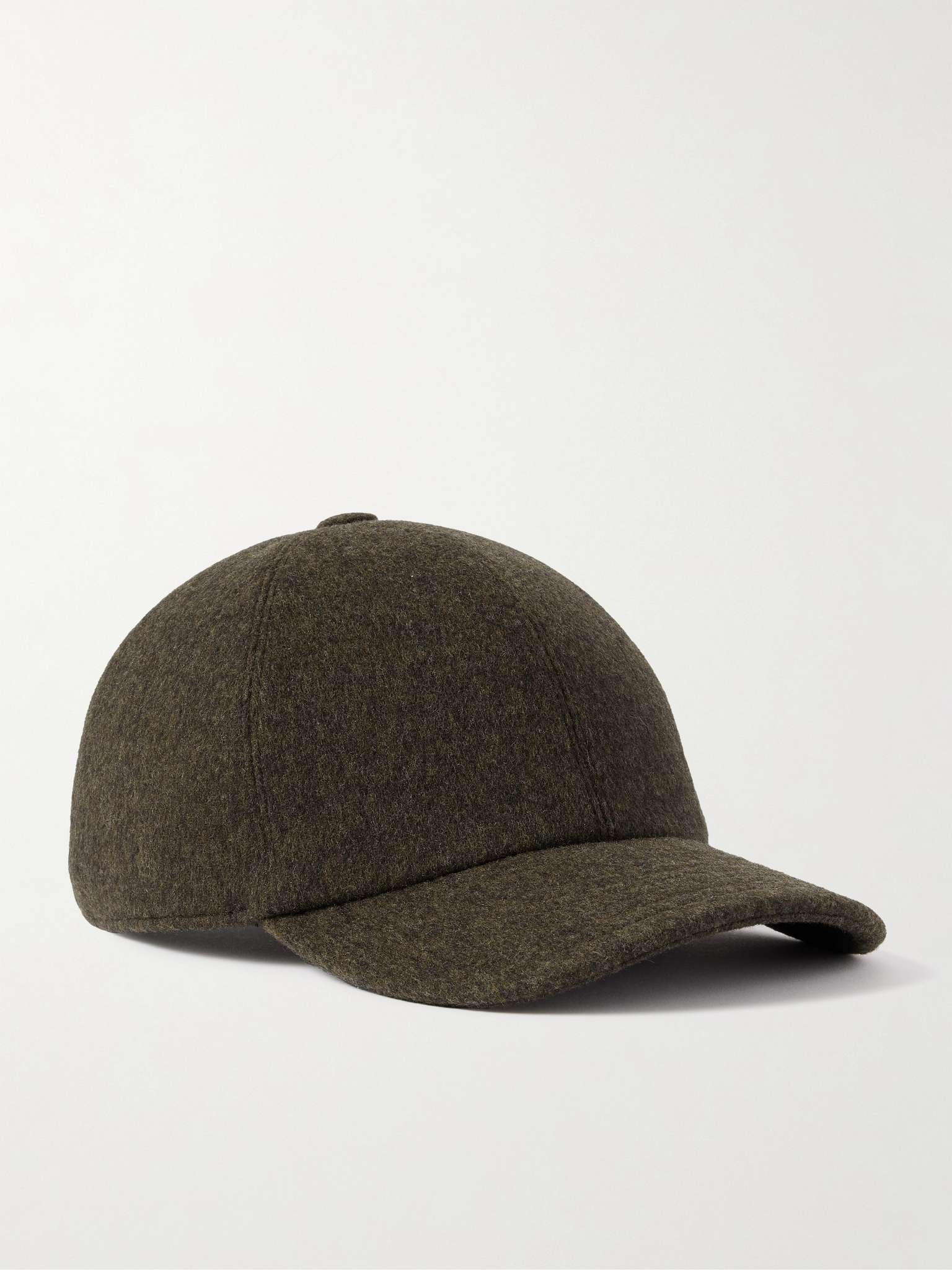 Brown Brushed Merino Wool Baseball Cap | PURDEY | MR PORTER