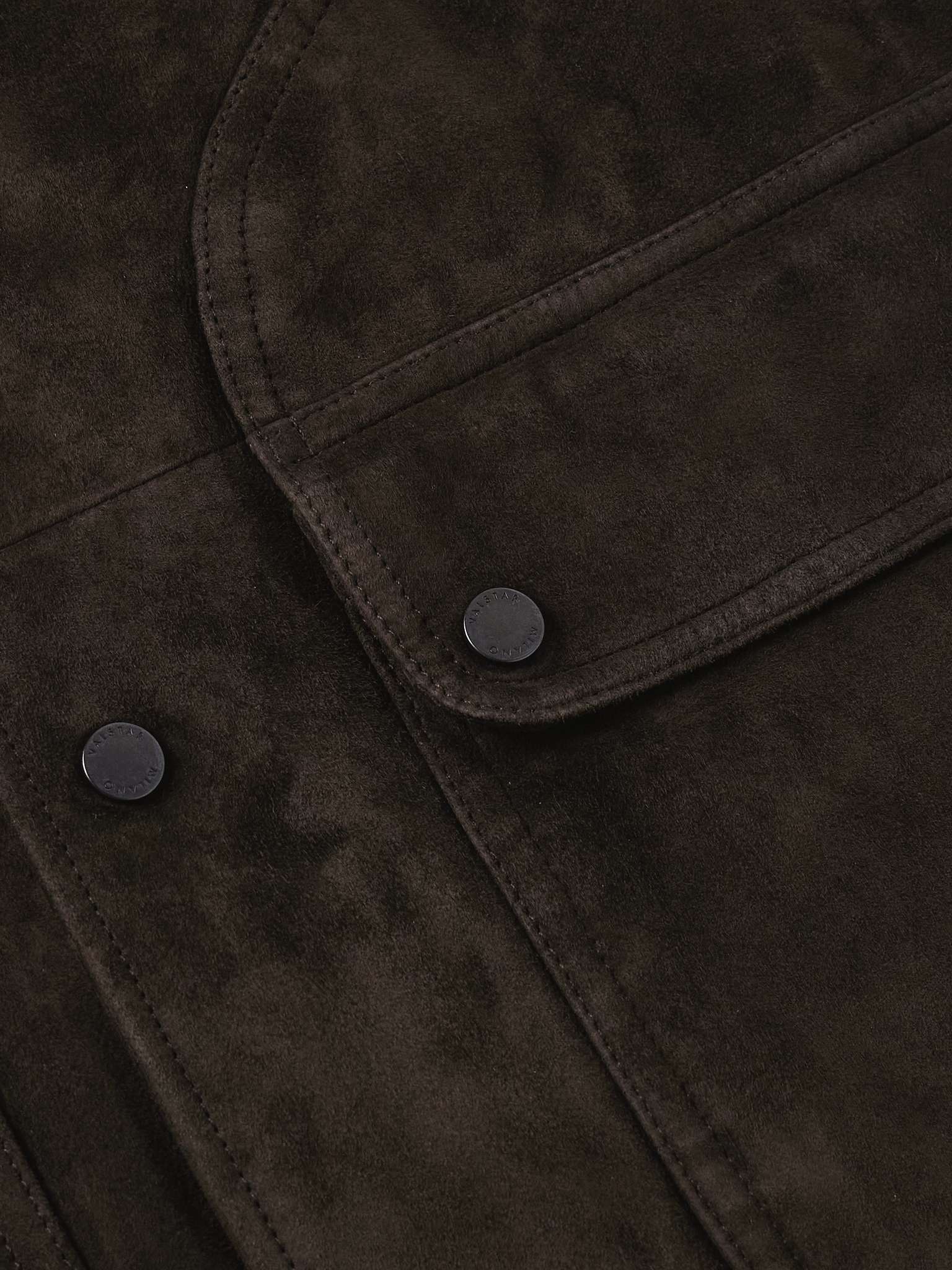 VALSTAR Paul Padded Suede Jacket for Men | MR PORTER