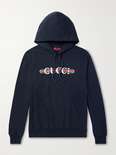 GUCCI Logo-Print Cotton-Jersey Hoodie for Men | MR PORTER