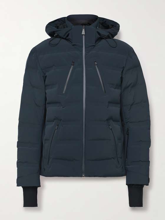 AZTECH MOUNTAIN Nuke Suit Quilted Hooded Down Ski Jacket for Men | MR ...