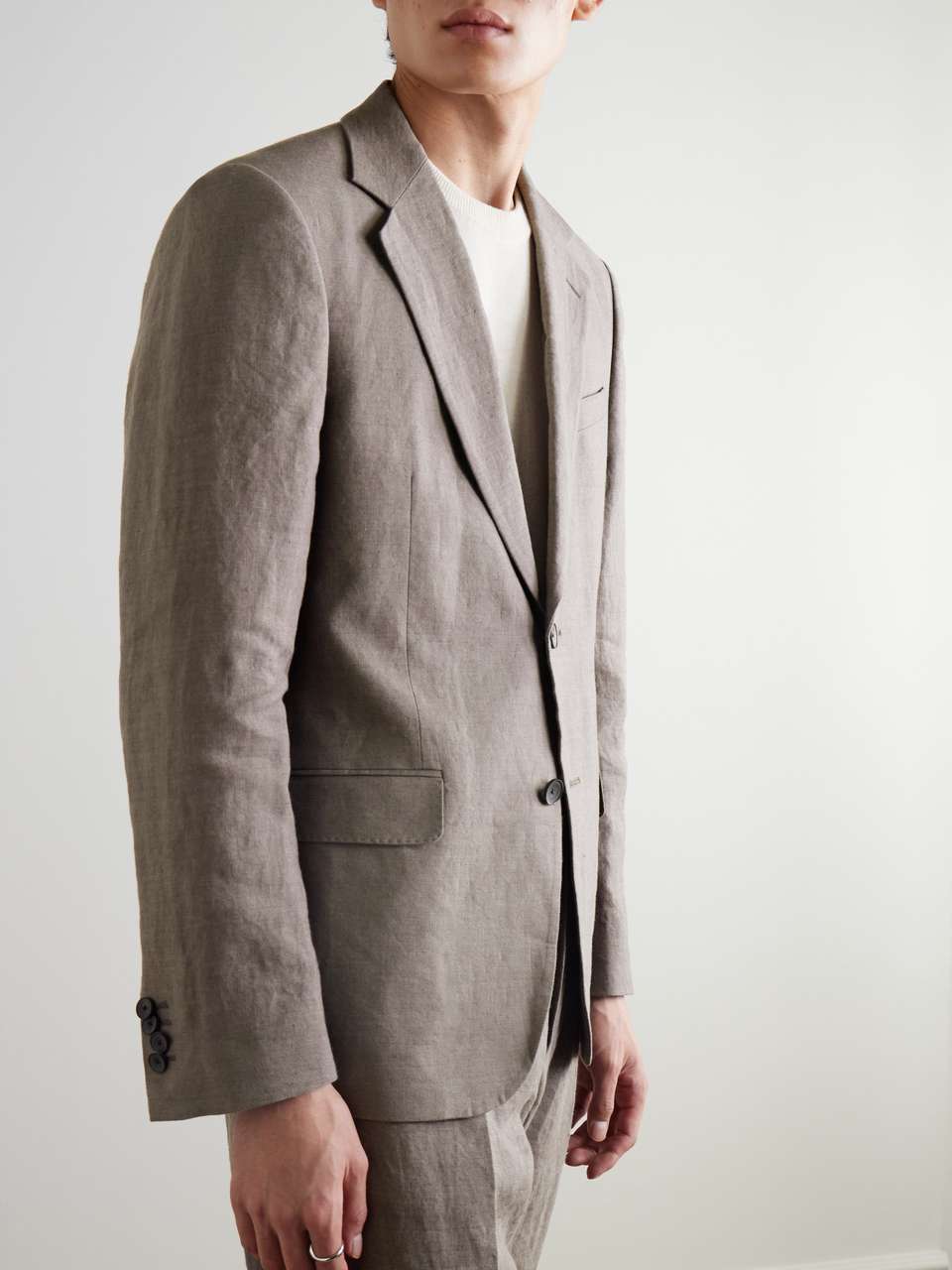 MR P. Slim-Fit Linen Suit Jacket for Men | MR PORTER