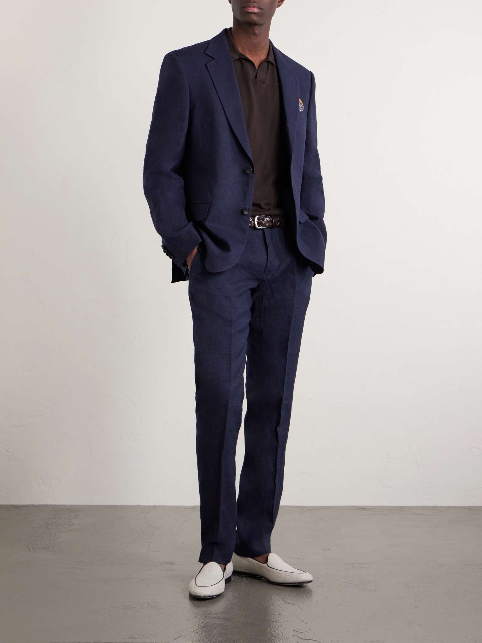 MR P. Slim-Fit Linen Suit Jacket for Men | MR PORTER