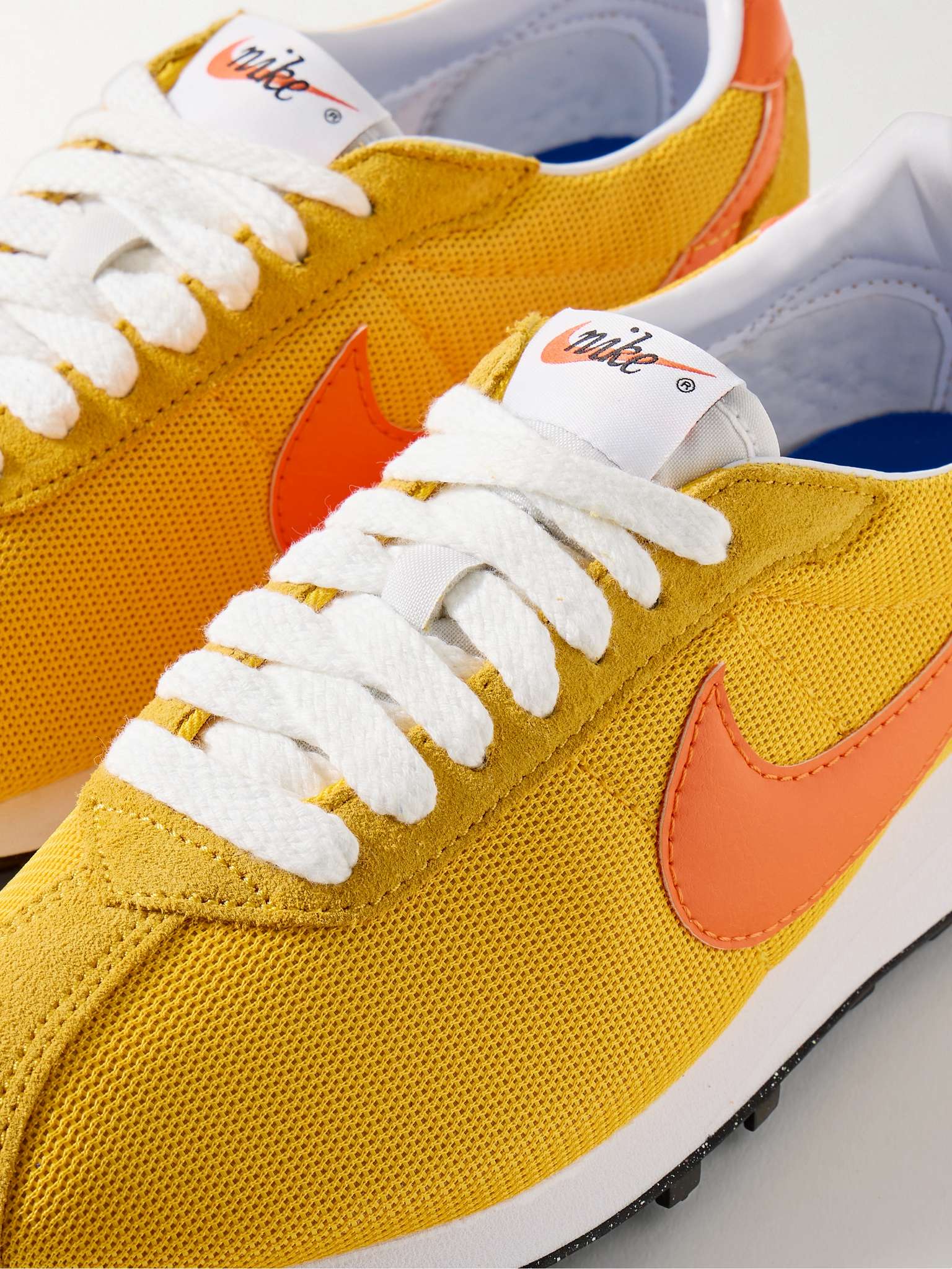 NIKE LD-1000 Leather and Suede-Trimmed Mesh Sneakers for Men | MR PORTER