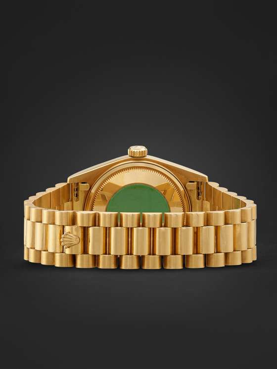 WINDSOR Pre-Owned 1987 Rolex Oyster Perpetual Day-Date Automatic 36mm ...