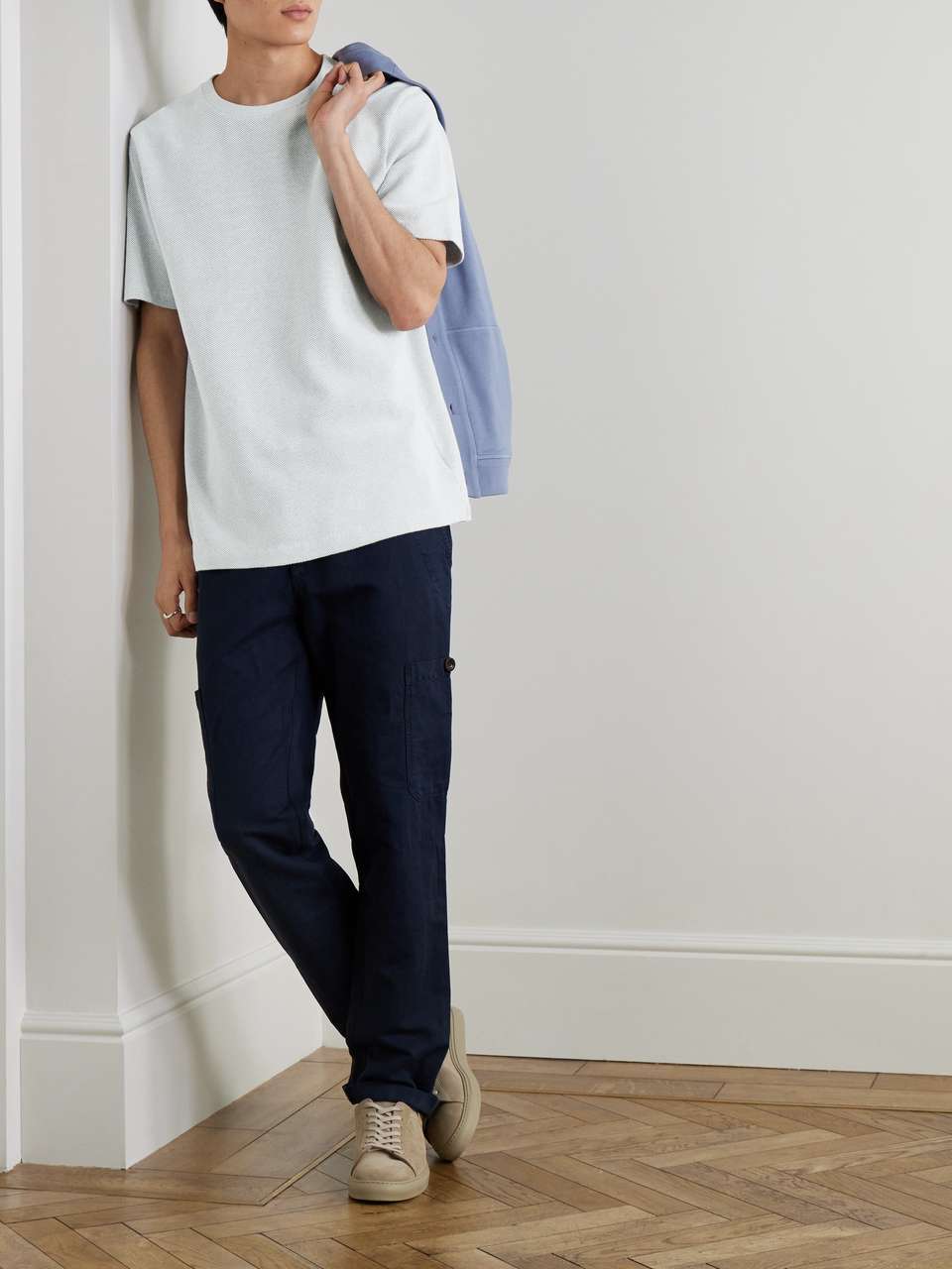 MR P. Organic Cotton-Piqué T-Shirt for Men | MR PORTER