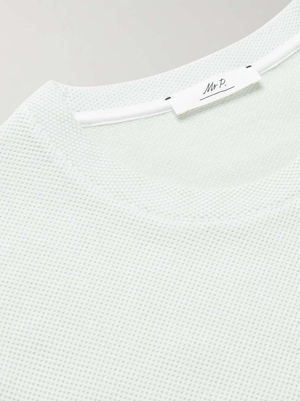 MR P. Organic Cotton-Piqué T-Shirt for Men | MR PORTER