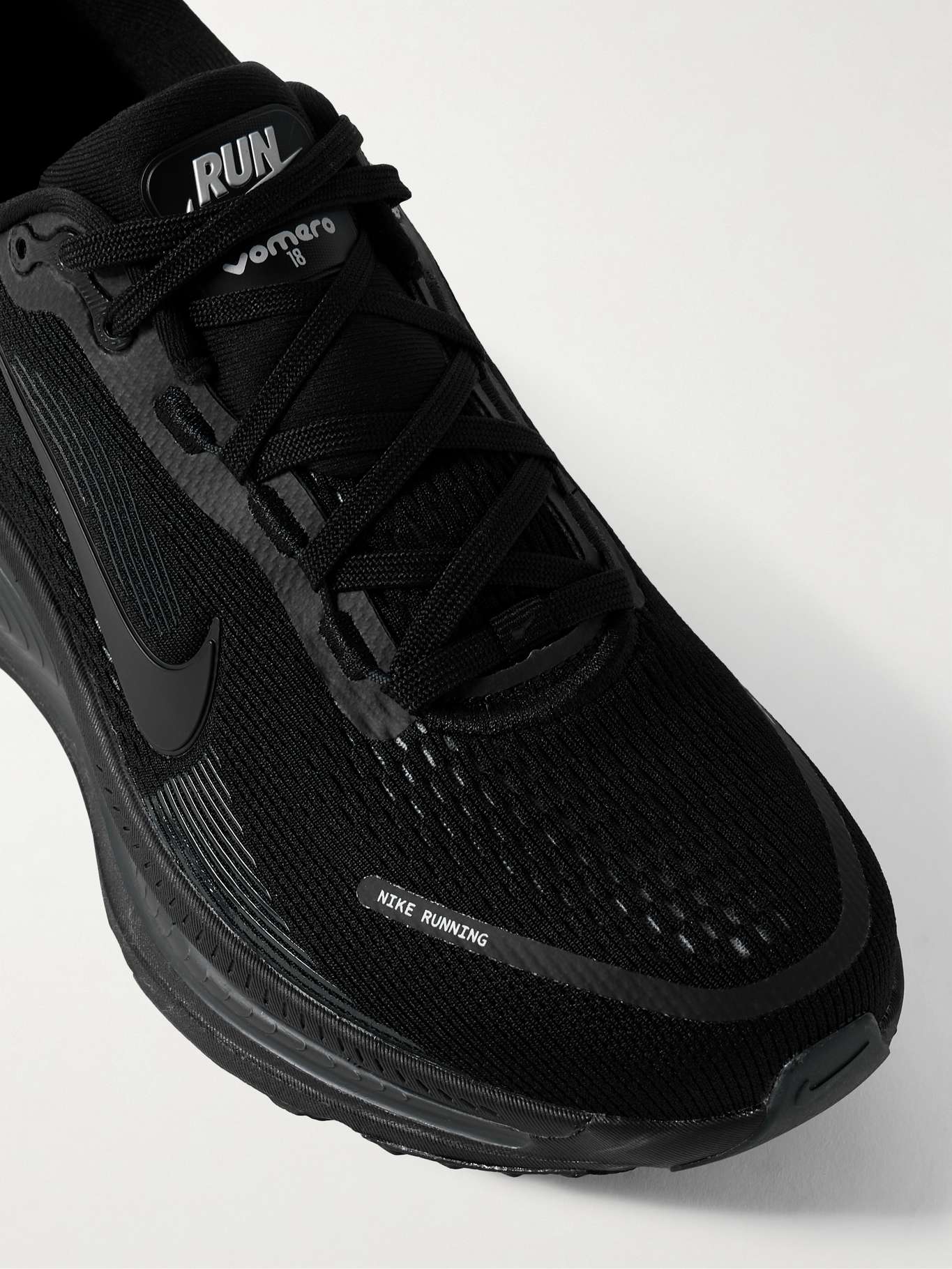 NIKE RUNNING Vomero 18 Rubber-Trimmed Mesh Sneakers for Men | MR PORTER