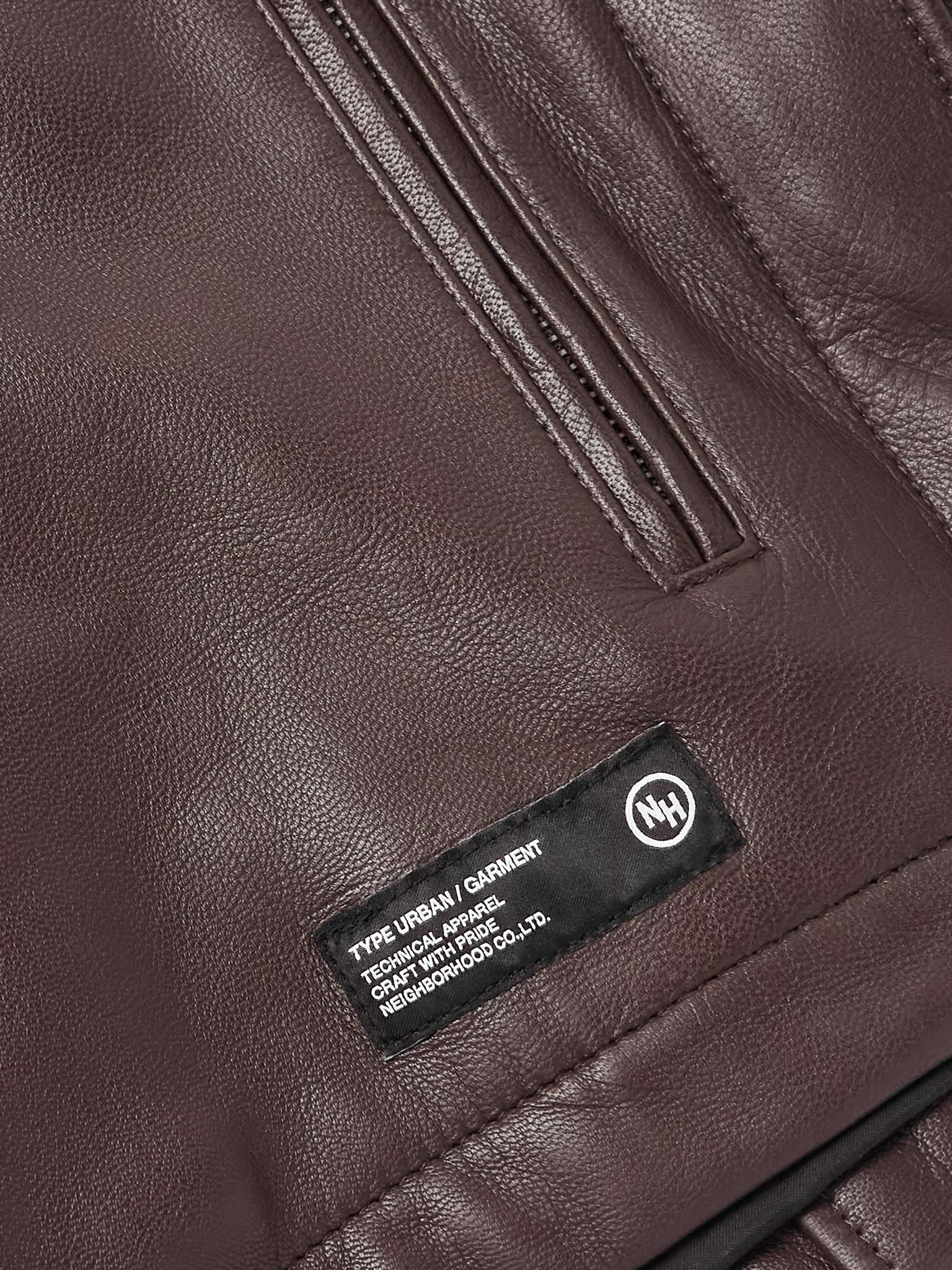 NEIGHBORHOOD PM Leather Jacket for Men | MR PORTER