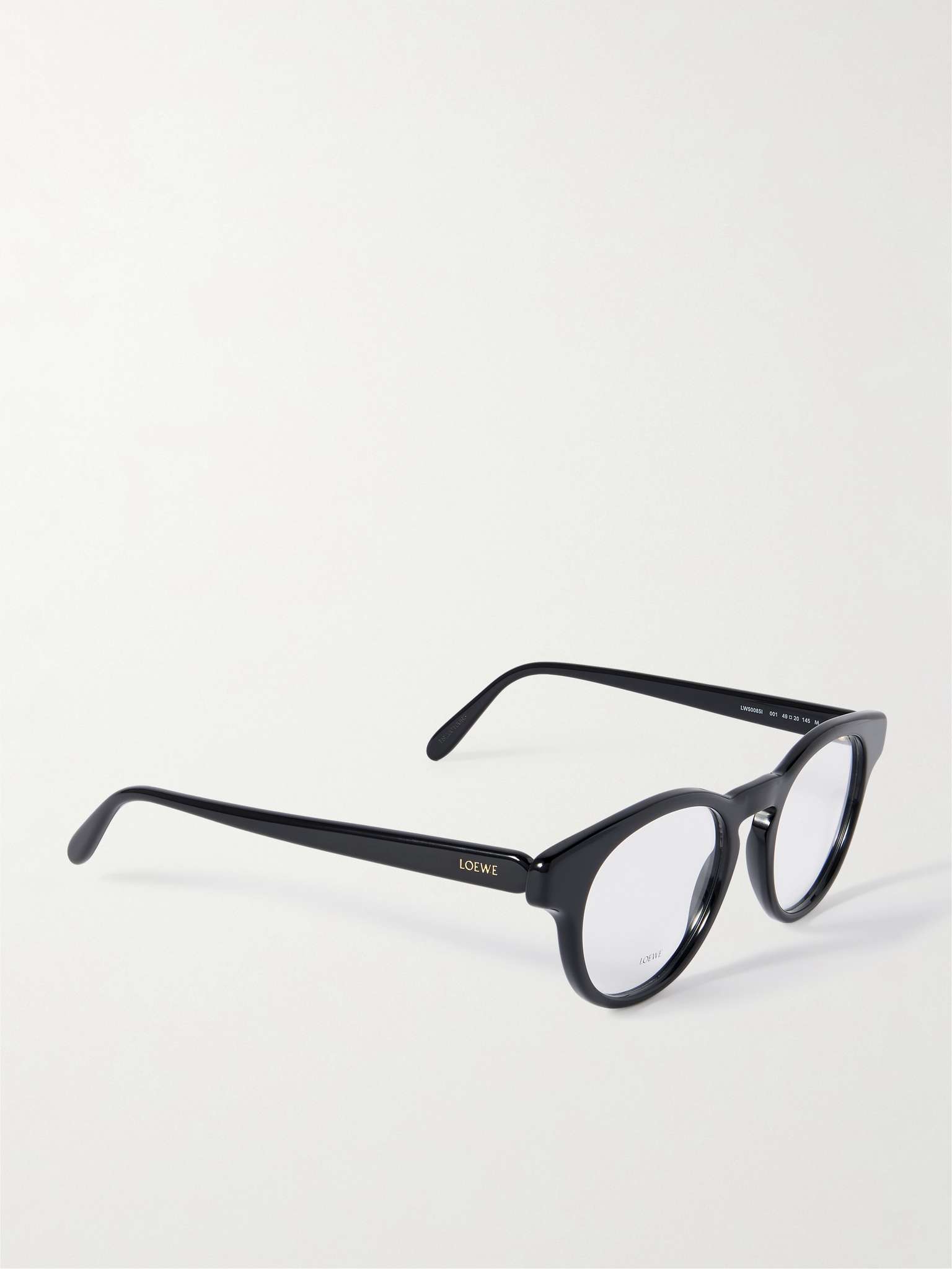 LOEWE EYEWEAR Round-Frame Acetate Optical Glasses for Men | MR PORTER