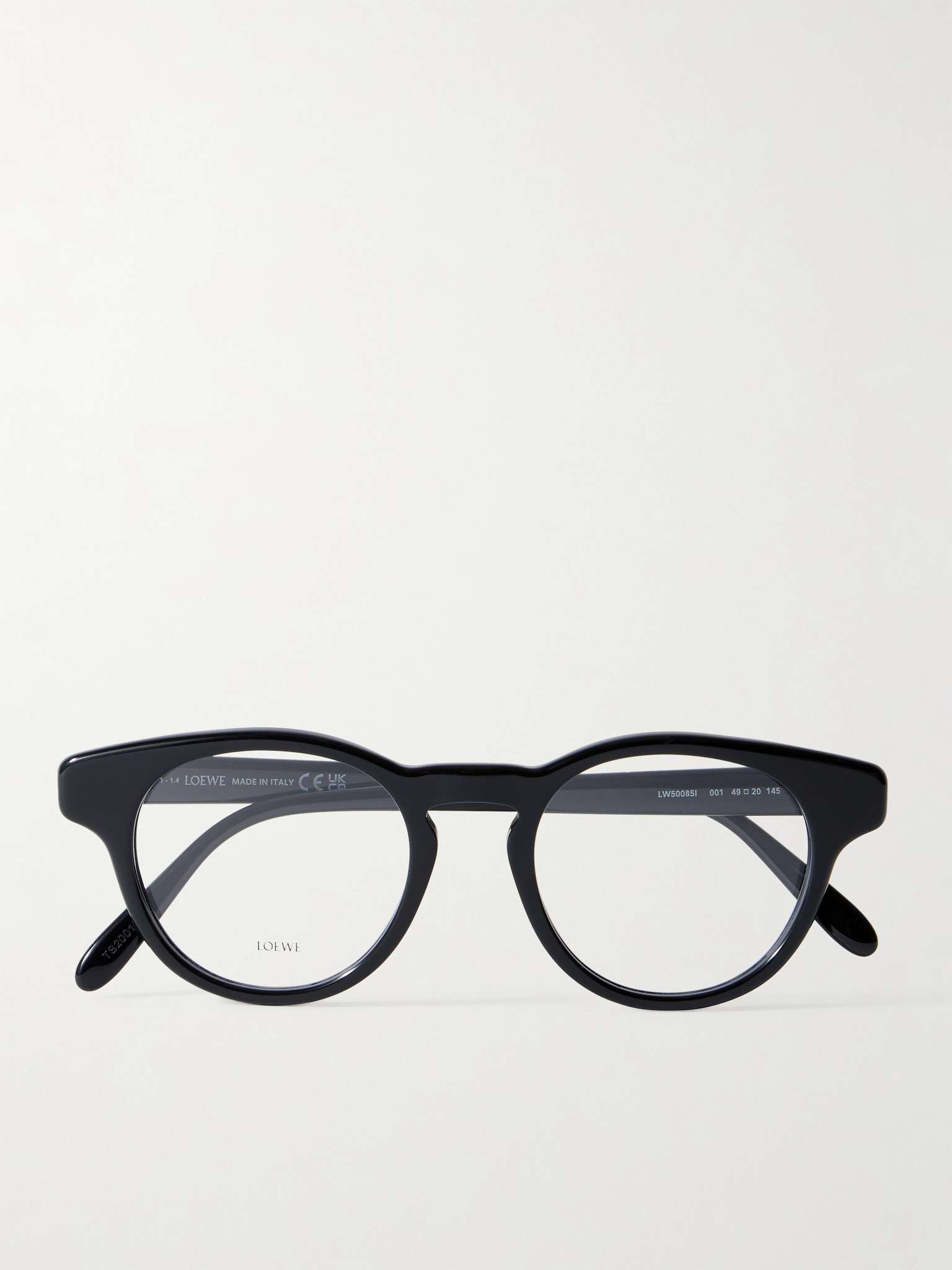 LOEWE EYEWEAR Round-Frame Acetate Optical Glasses for Men | MR PORTER