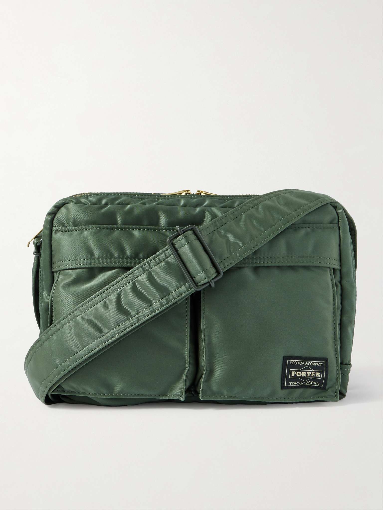 PORTER-YOSHIDA & CO Tanker Sling Nylon-Twill Messenger Bag for Men | MR PORTER
