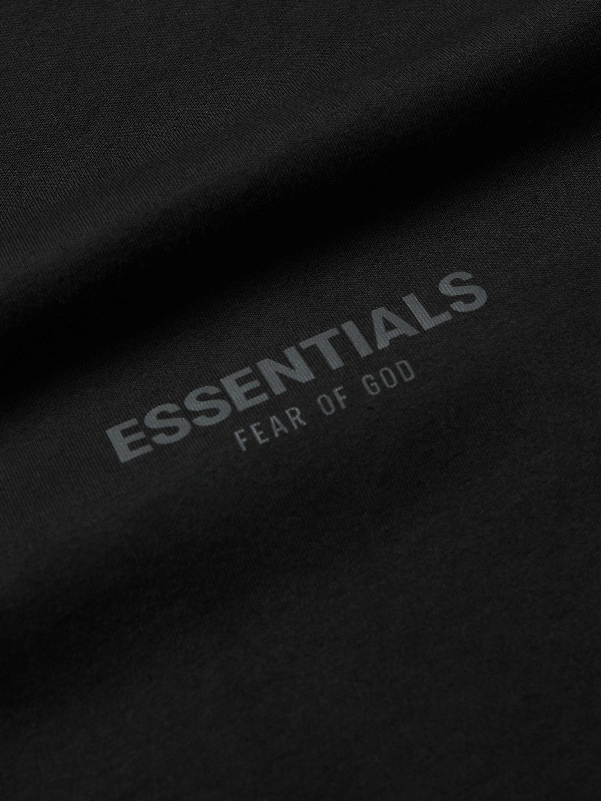 FEAR OF GOD ESSENTIALS Logo-Print Cotton-Jersey T-Shirt for Men | MR PORTER