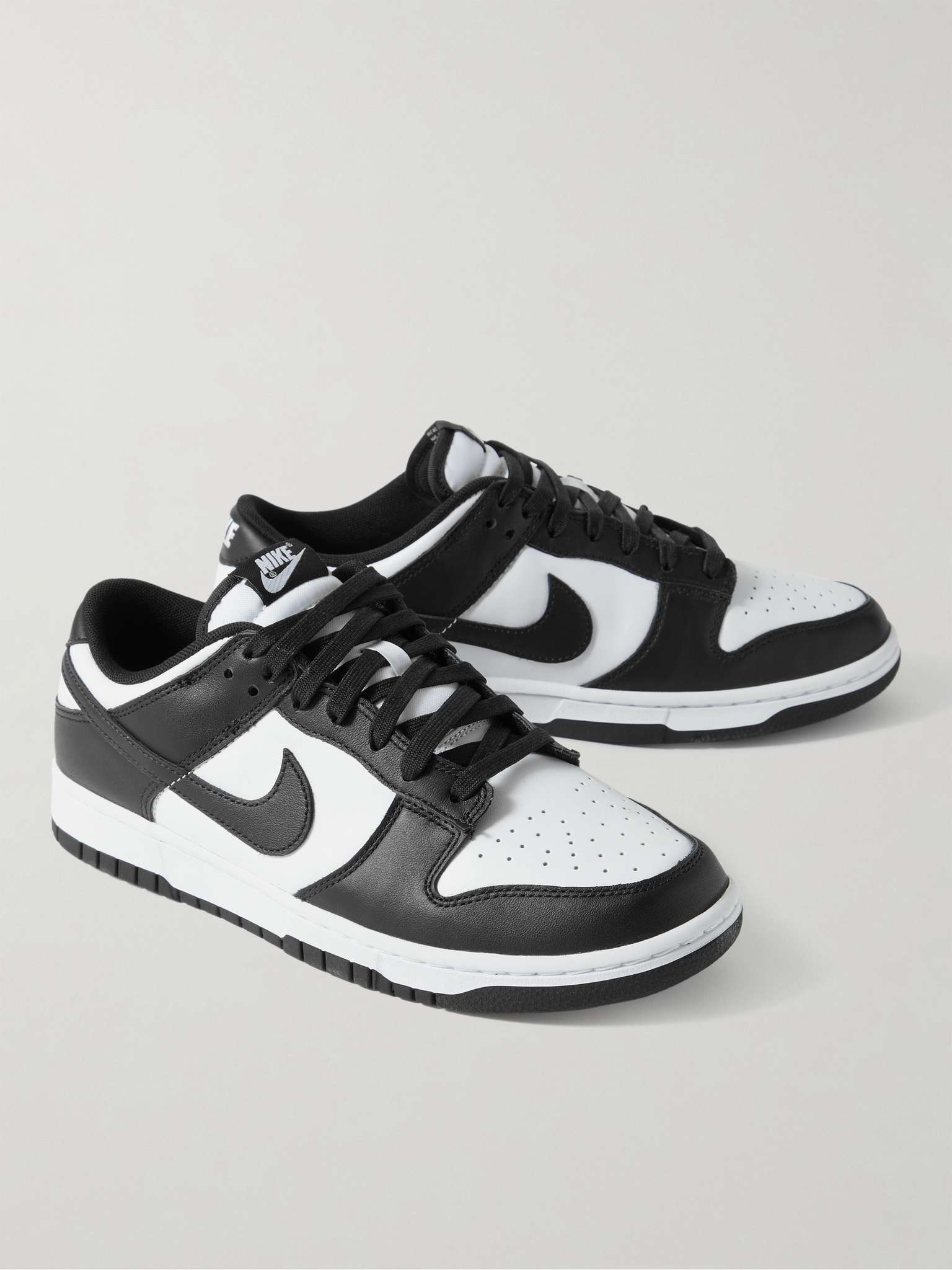 NIKE Dunk Low Retro Leather Sneakers for Men | MR PORTER