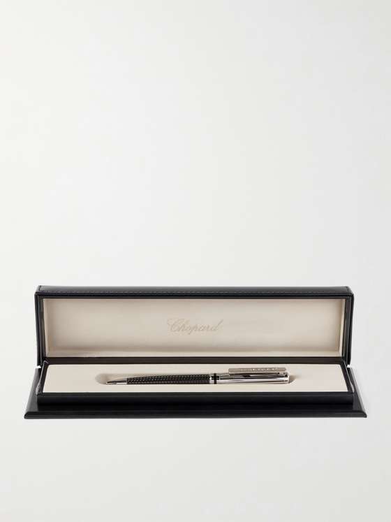 CHOPARD Brescia Carbon Fibre and Palladium Ballpoint Pen for Men | MR ...