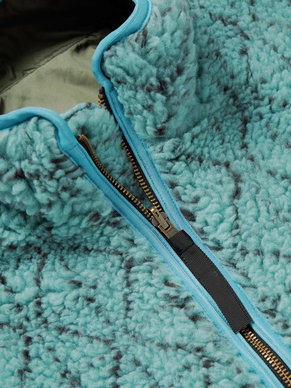 KAPITAL Do-Gi Boa Reversible Printed Fleece and Shell Bomber Jacket for ...