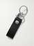 SAINT LAURENT Leather and Burnished Silver-Tone Key Fob for Men | MR PORTER