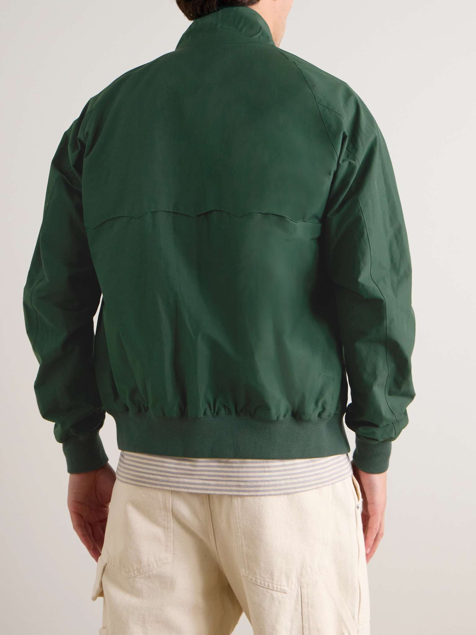 BARACUTA G9 Cotton-Blend Harrington Jacket for Men | MR PORTER