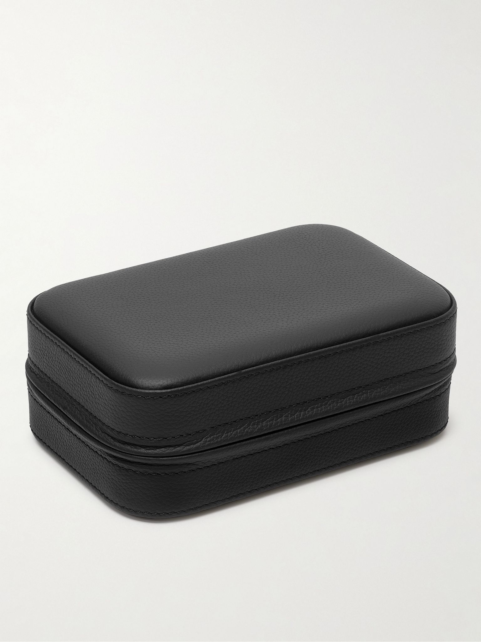 Black + Bergeon Full-Grain Leather Watch Toolbox | SCATOLA DEL TEMPO ...