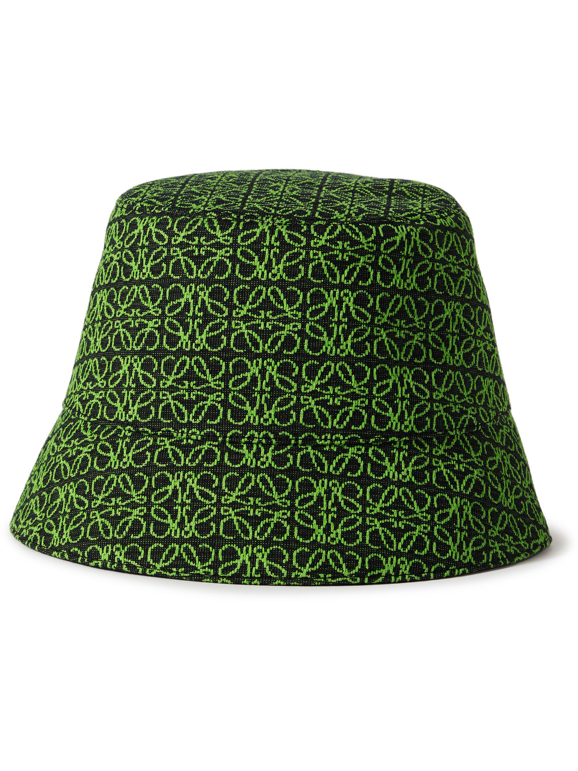 Loewe Reversible Logo-jacquard Cotton-blend And Shell Bucket Hat In ...