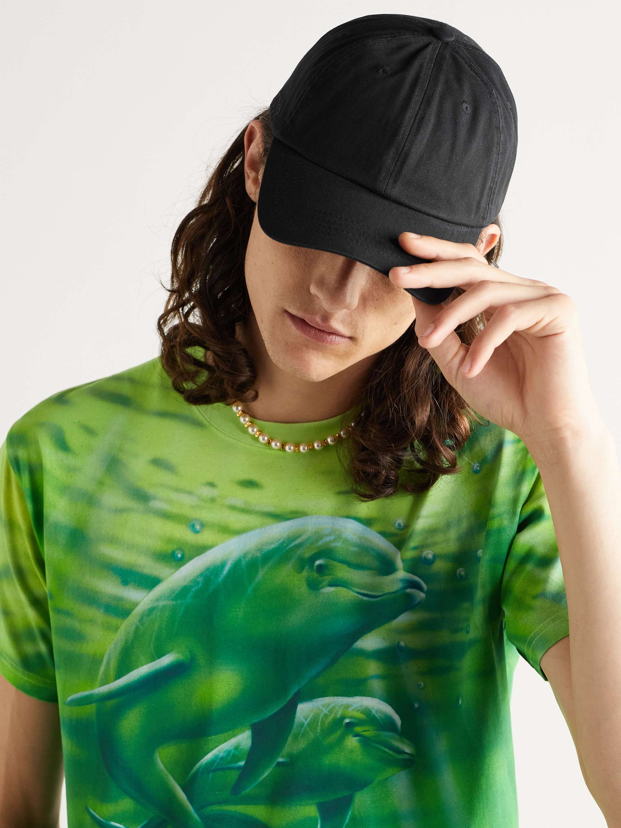 ACNE STUDIOS Logo-Embroidered Cotton-Twill Baseball Cap for Men | MR PORTER