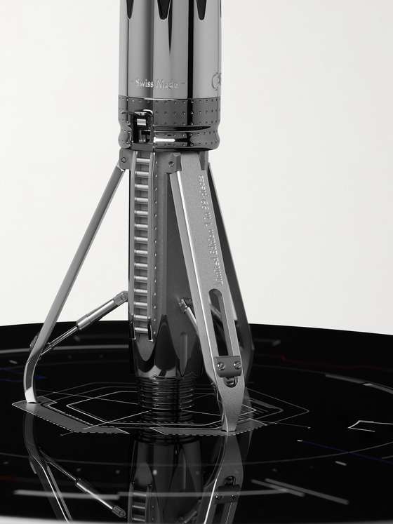 CARAN D'ACHE + MB&F Astrograph Limited Edition Rhodium-Plated Fountain ...