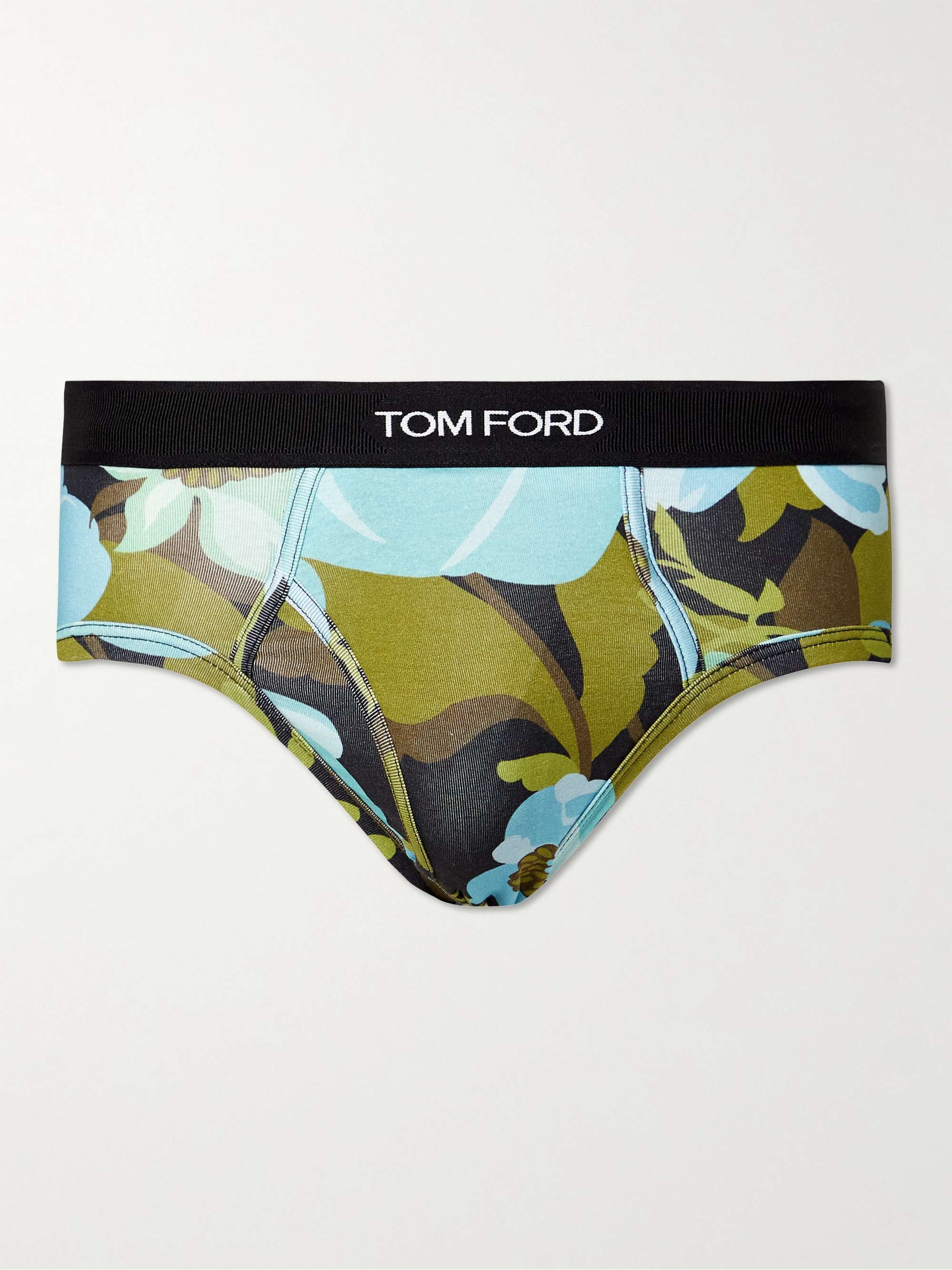 Tom Ford Floral Print Stretch Cotton Briefs For Men Mr Porter
