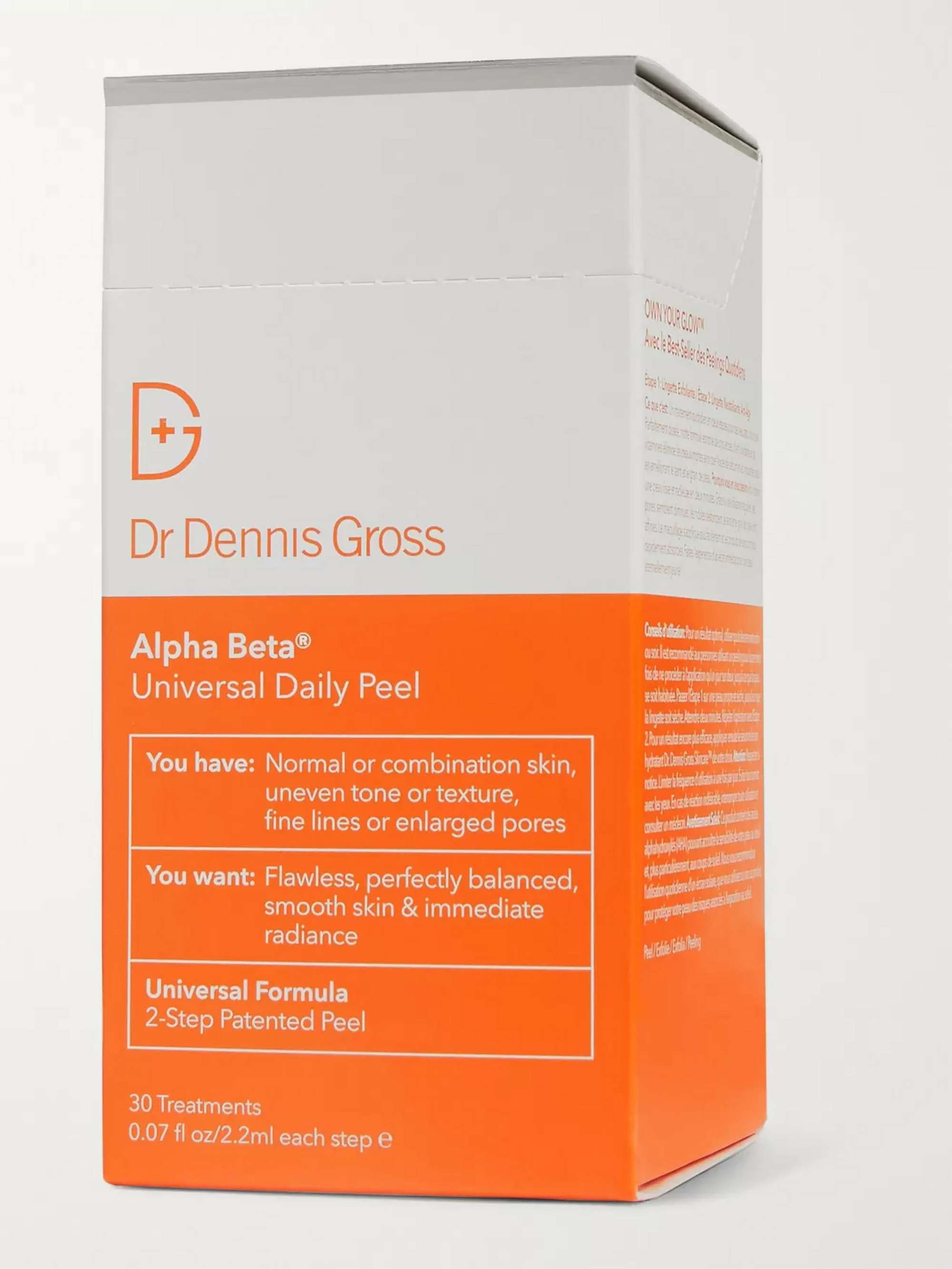 Colorless Alpha Beta Universal Daily Peel, 30 x 2.2ml | DR. DENNIS ...