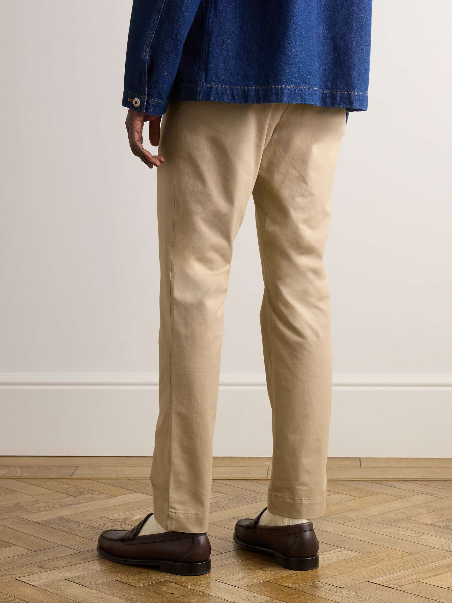 POLO RALPH LAUREN Slim-Fit Stretch-Cotton Twill Chinos for Men | MR PORTER