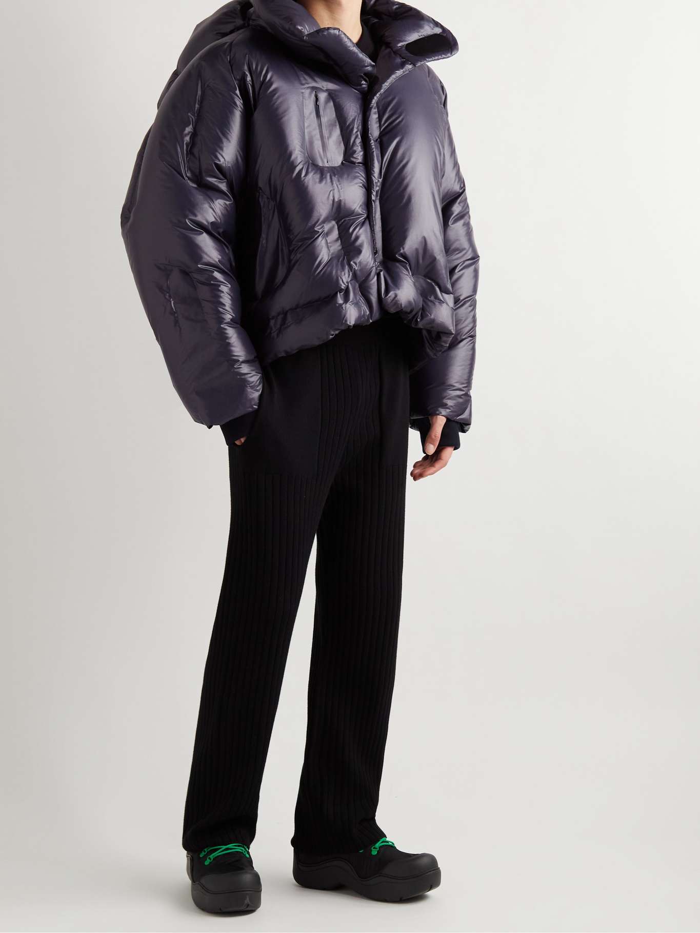 MONCLER GENIUS + Dingyun Zhang Klolk Logo-Appliquéd Quilted Shell ...