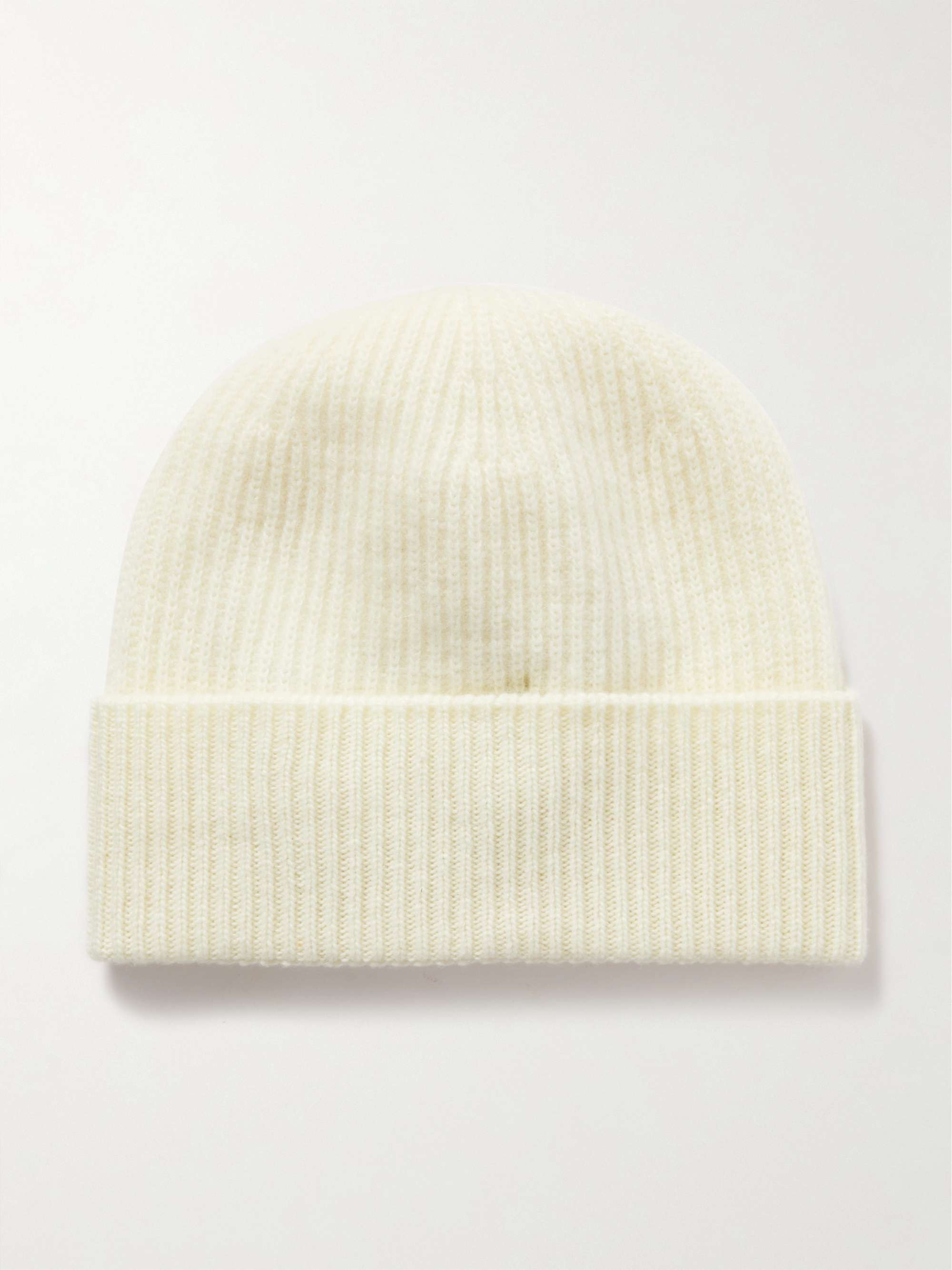 MONCLER Appliquéd Ribbed Virgin Wool and Cashmere-Blend MONCLER Appliquéd Ribbed Virgin Wool and Cashmere-Blend