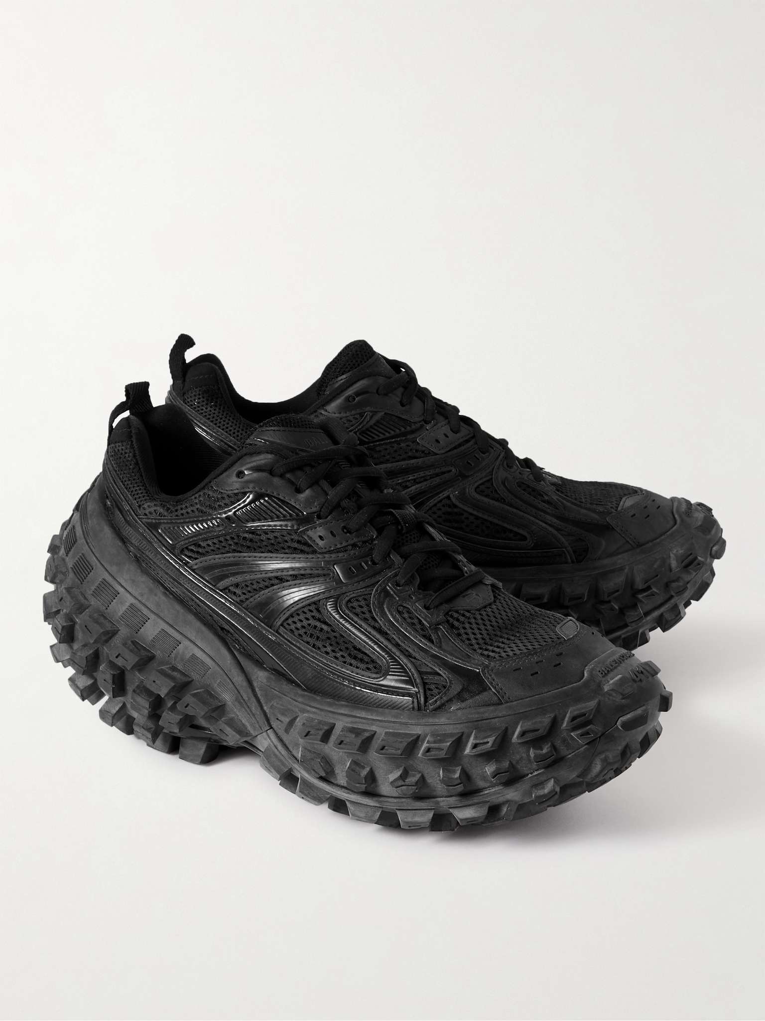 BALENCIAGA Bouncer Mesh and Rubber Sneakers for Men | MR PORTER