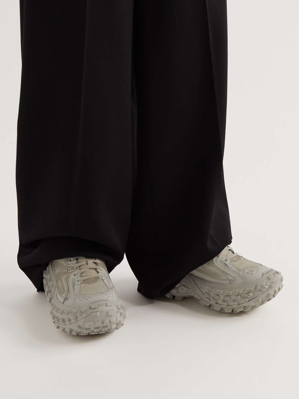 BALENCIAGA Bouncer Mesh and Rubber Sneakers for Men | MR PORTER