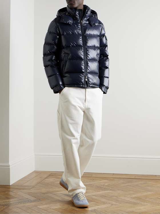 MONCLER Maya Quilted Shell Hooded Down Jacket for Men | MR PORTER