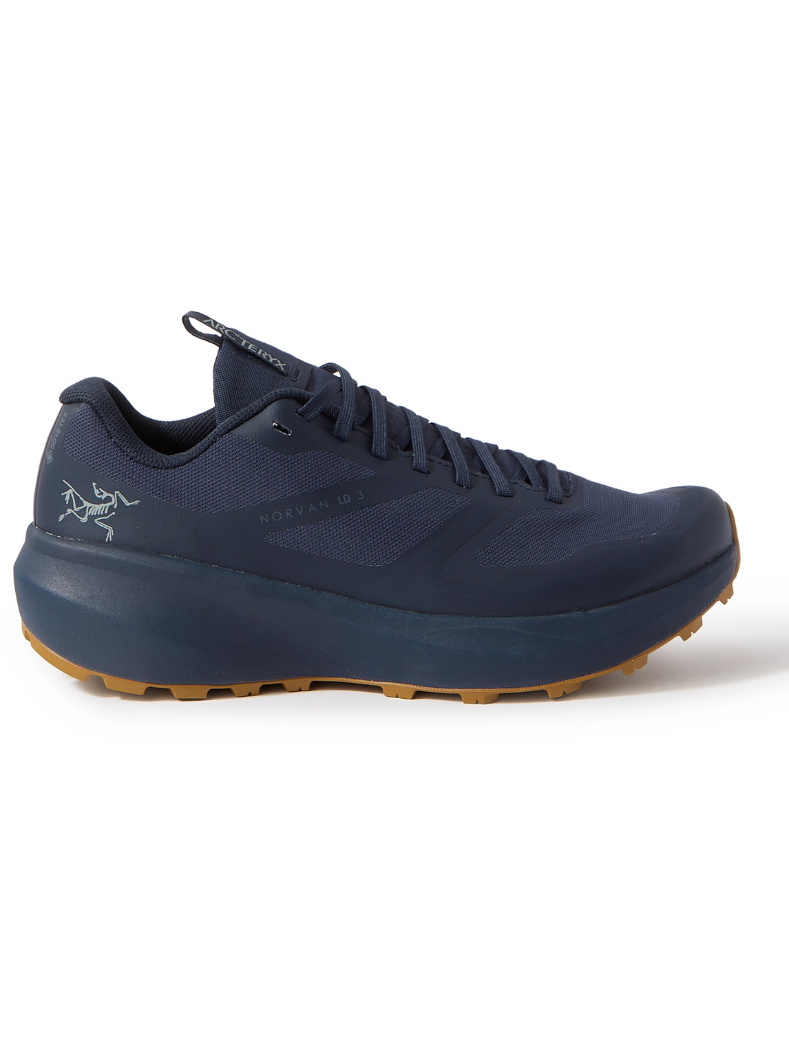 Arc'teryx Norvan Ld 3 Gtx Rubber-trimmed Gore-tex Hiking Sneakers In Blue | ModeSens