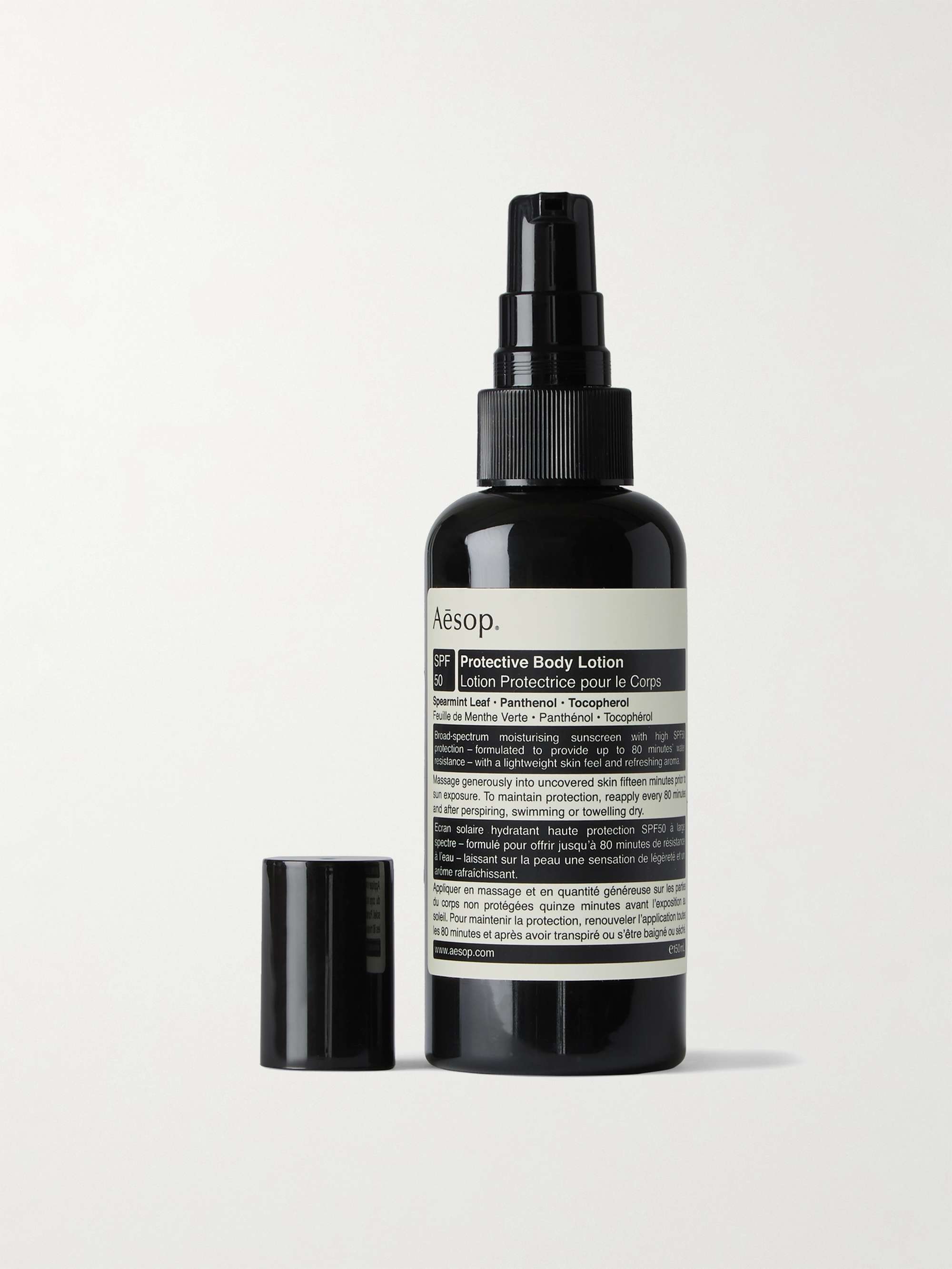 AESOP Avail Body Lotion SPF50 150ml for Men MR PORTER