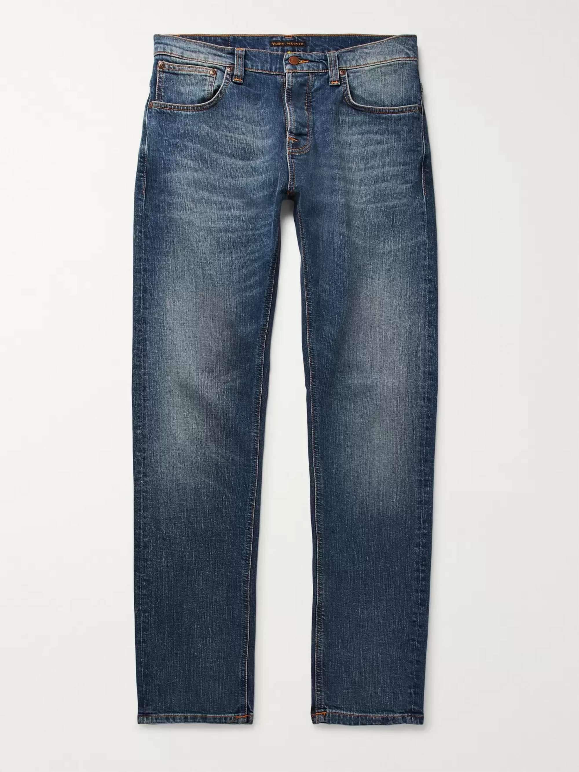 NUDIE JEANS Grim Tim Slim-Fit Organic Jeans for Men | MR PORTER