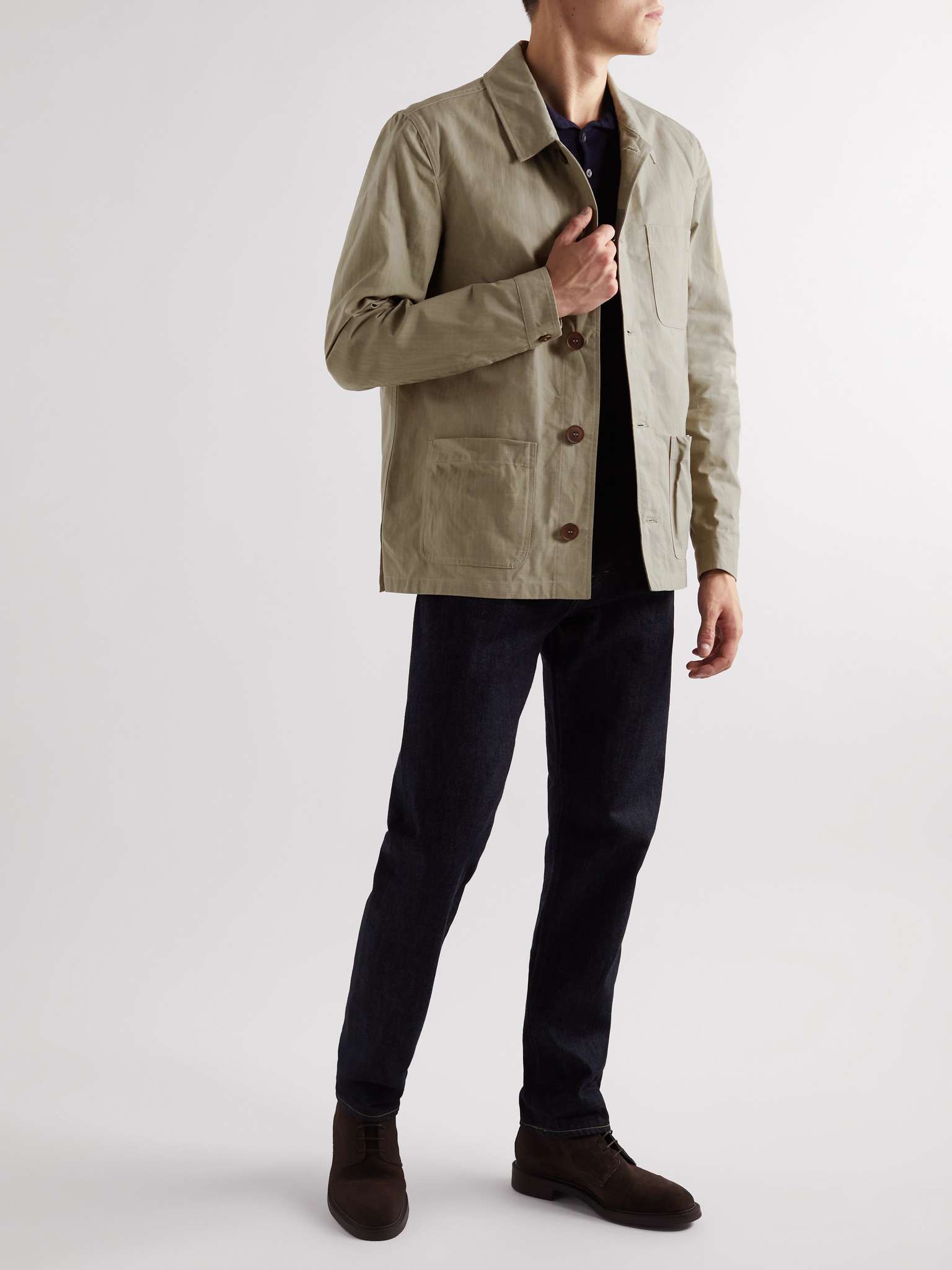 PURDEY Organic Cotton-Ripstop Chore Jacket for Men | MR PORTER