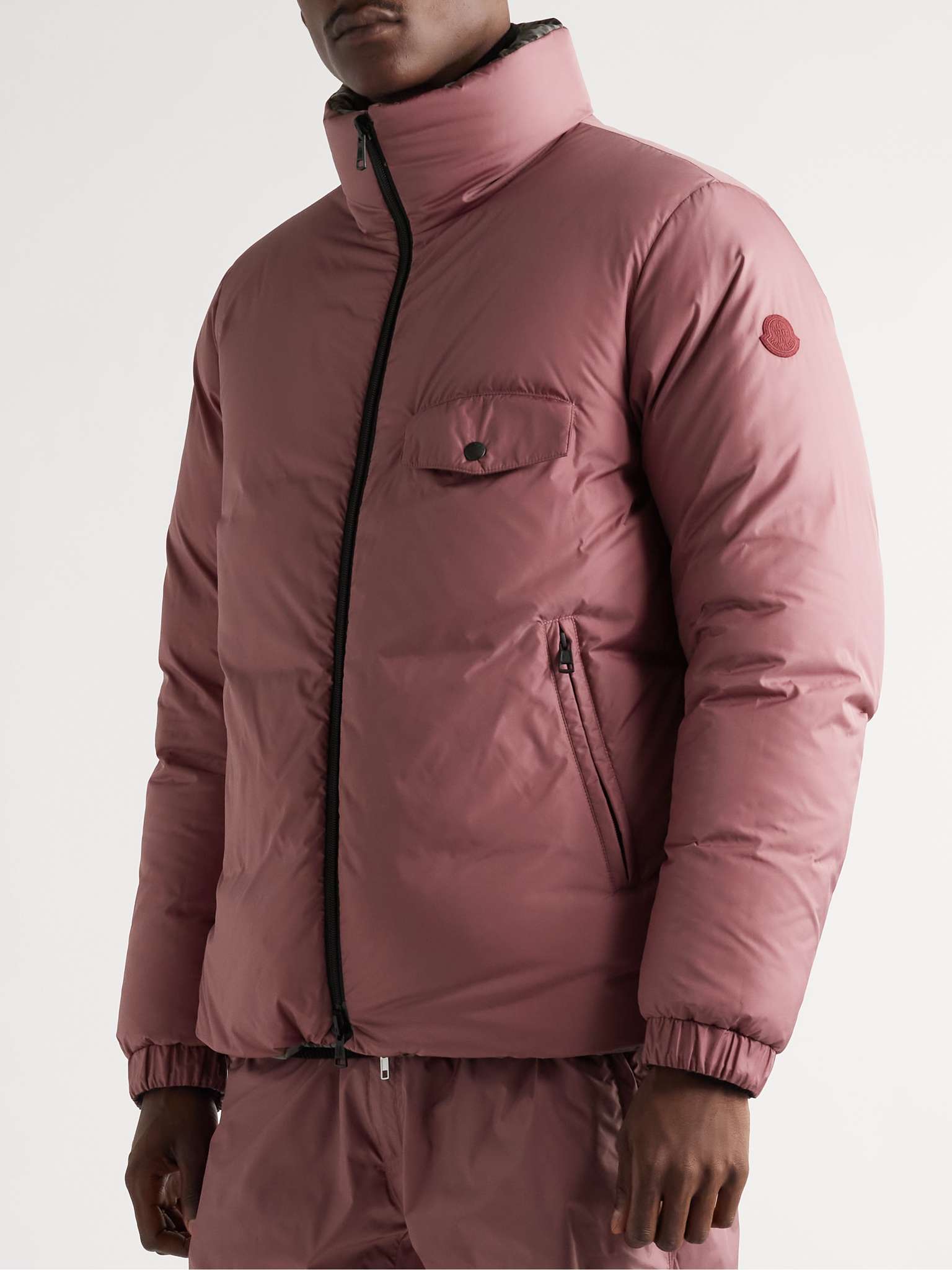 MONCLER GENIUS 2 Moncler 1952 Reflective Reversible Cheetah-Print Shell ...