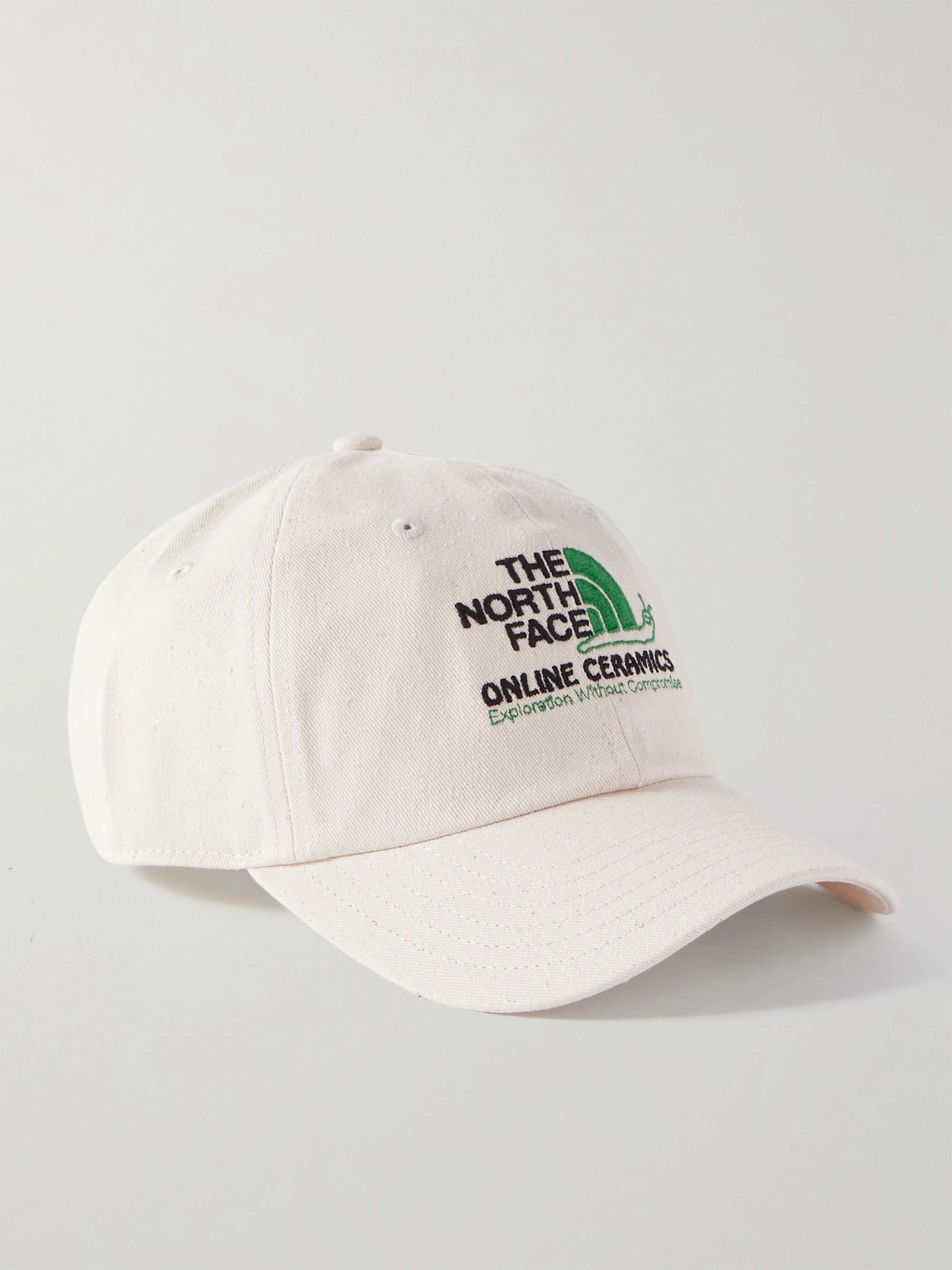THE NORTH FACE + Online Ceramics Logo-Embroidered Twill Baseball Cap ...