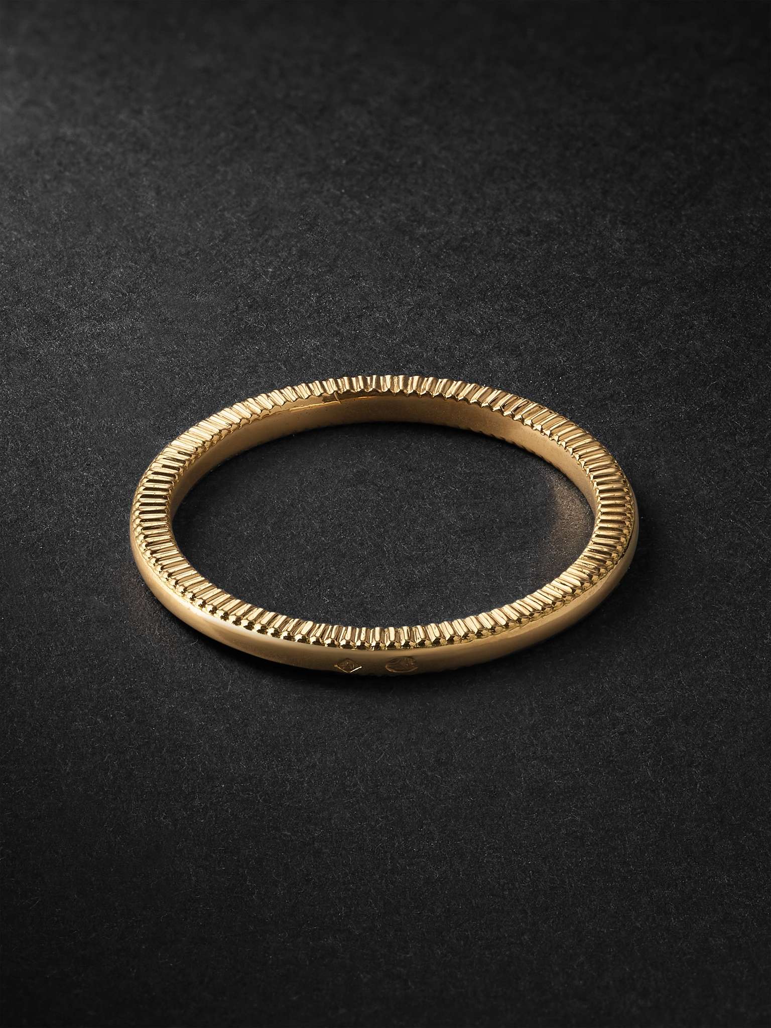 VILTIER Alliance Rayon Recycled-Gold Ring for Men | MR PORTER