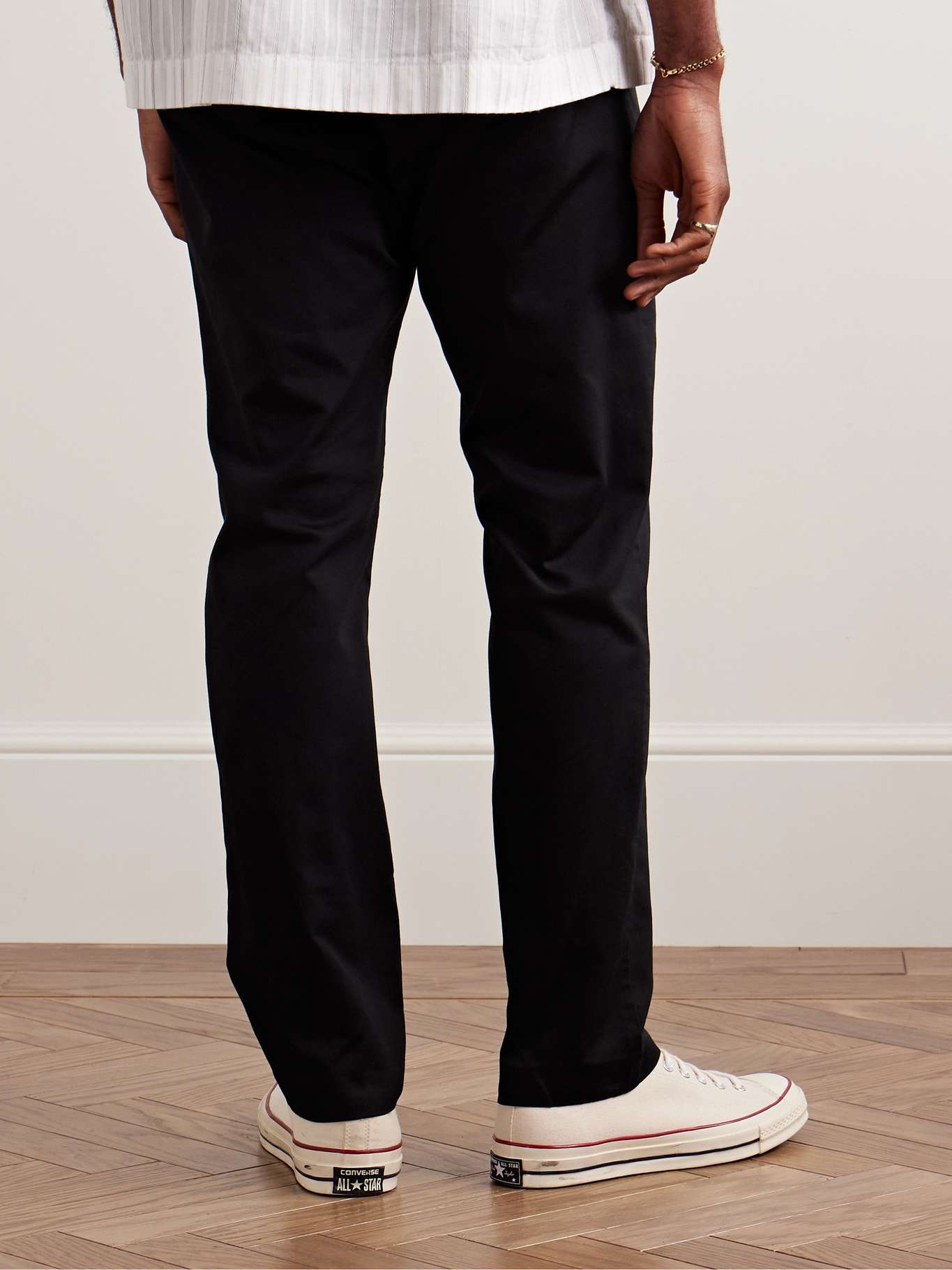 NN07 Theo Slim-Fit Organic Cotton-Blend Chinos for Men | MR PORTER