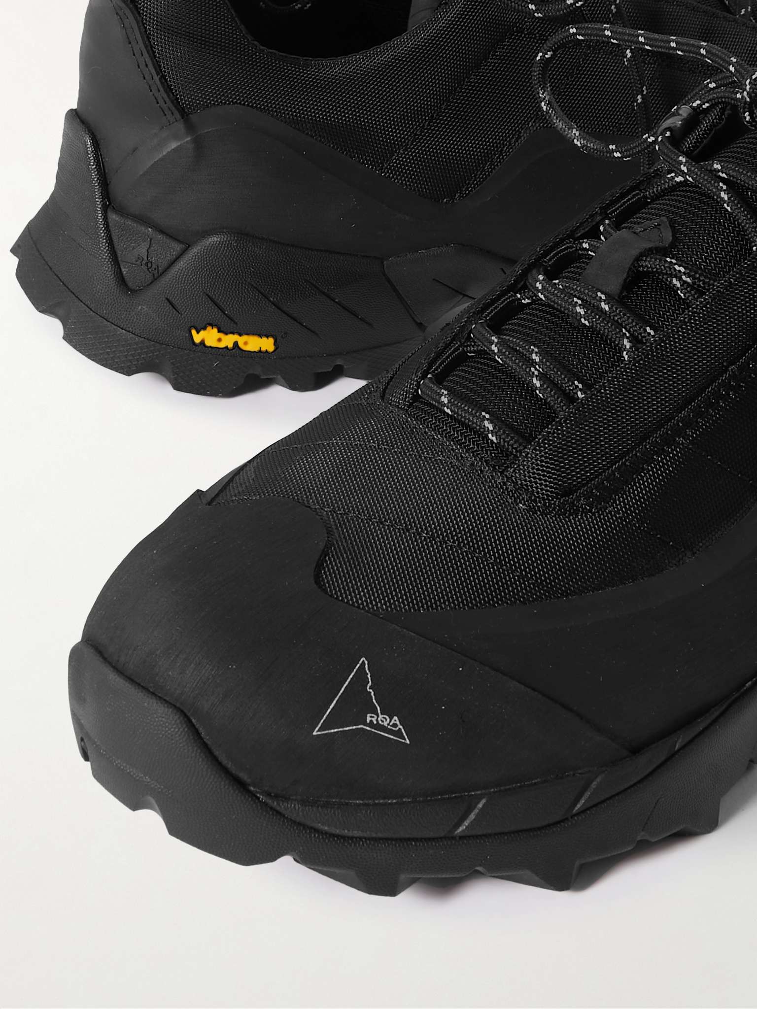 ROA Katharina Rubber and Leather-Trimmed Mesh Hiking Sneakers for Men ...