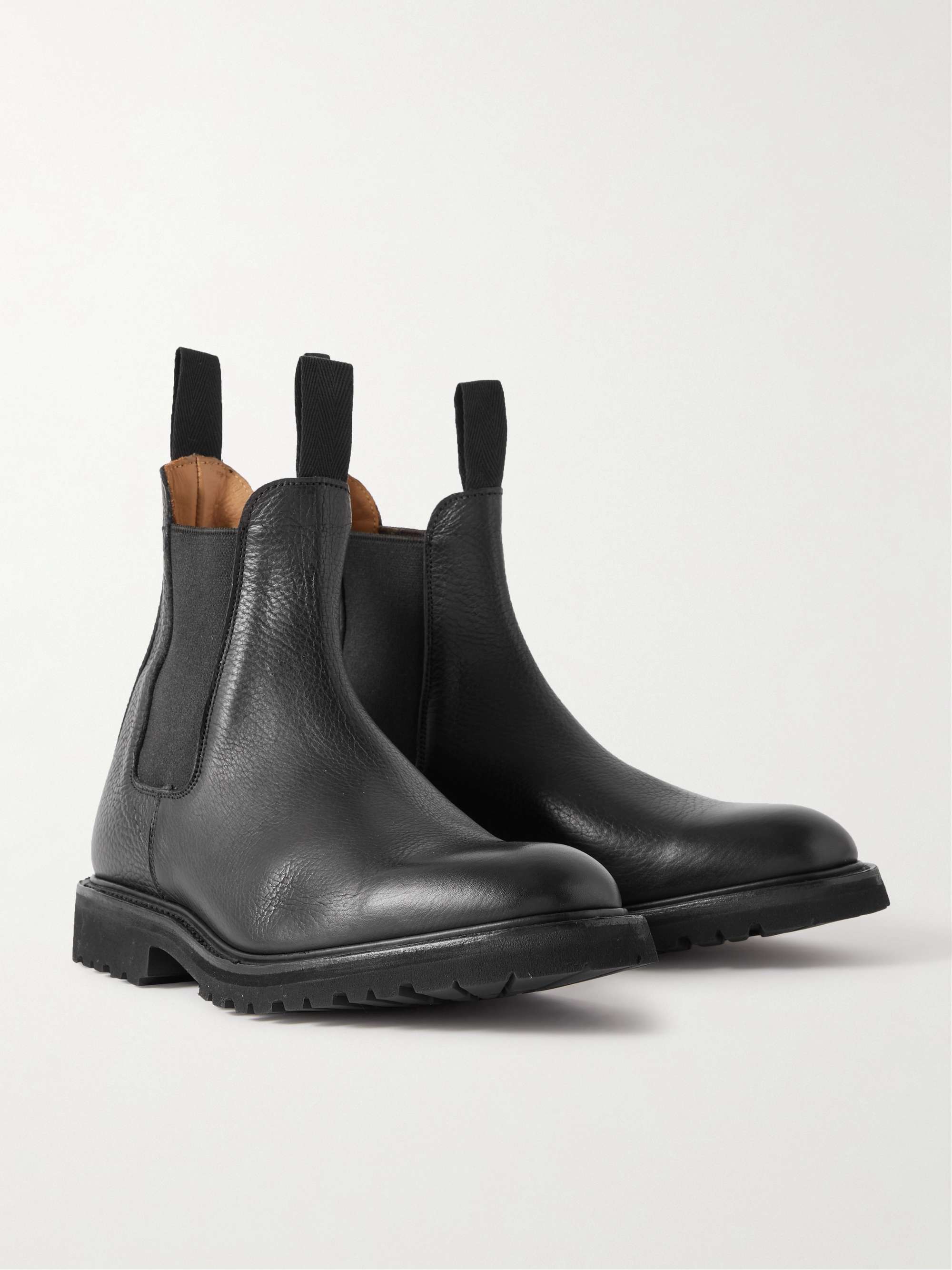 Black Gigio Full-Grain Leather Chelsea Boots | TRICKER'S | MR PORTER