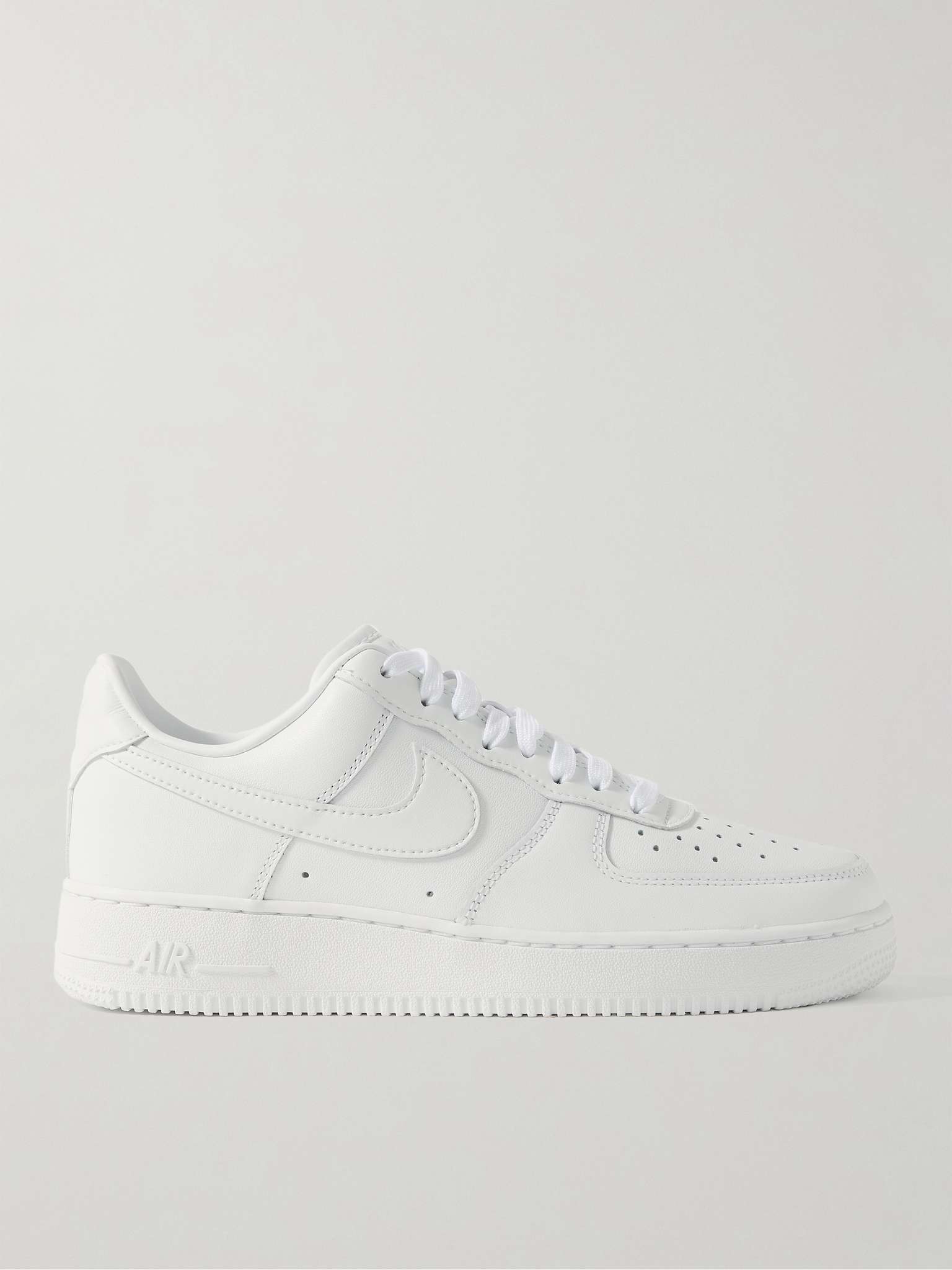 White Air Force 1 '07 Fresh Leather Sneakers | NIKE | MR PORTER