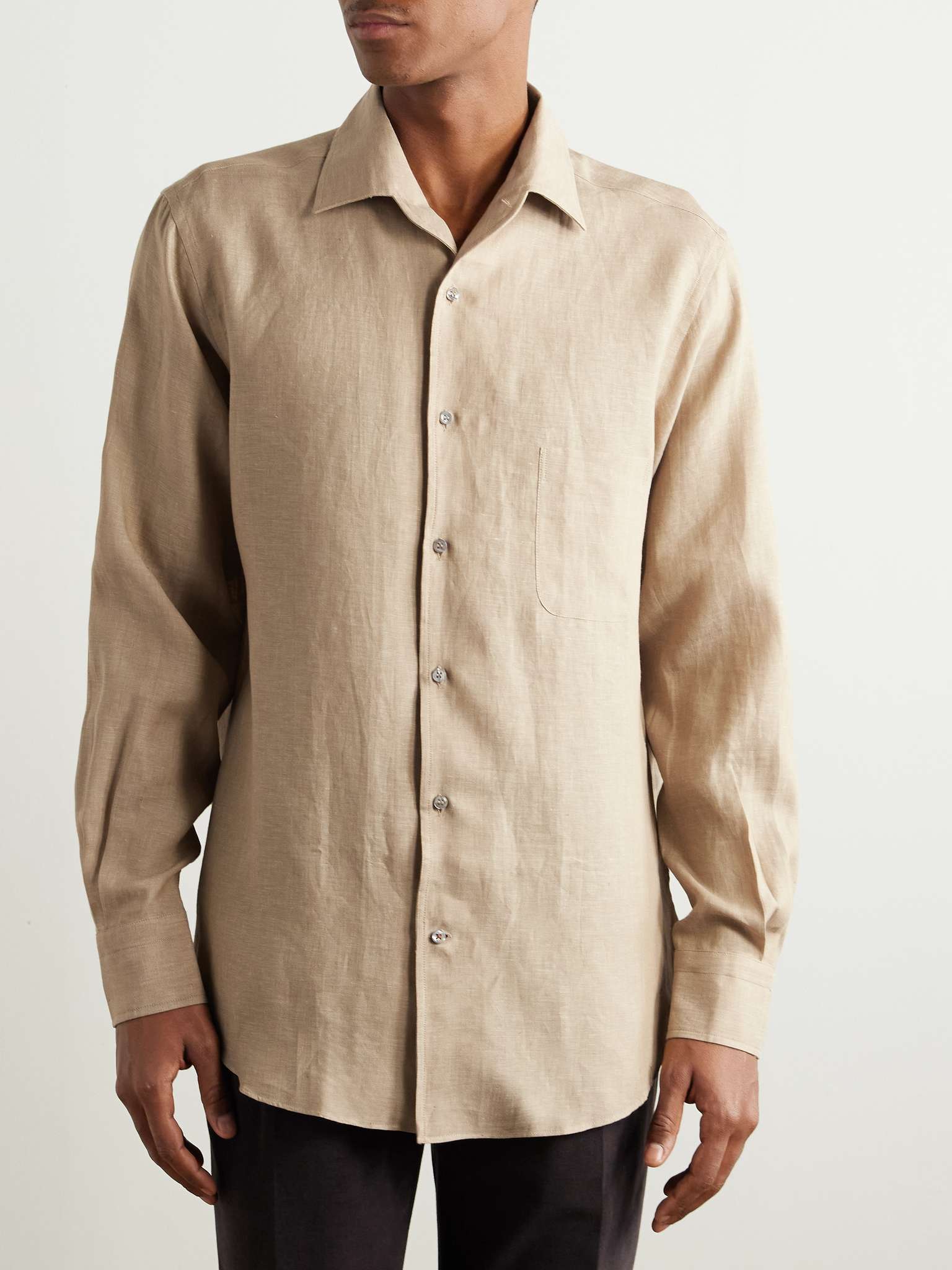 LORO PIANA André Linen Shirt for Men | MR PORTER