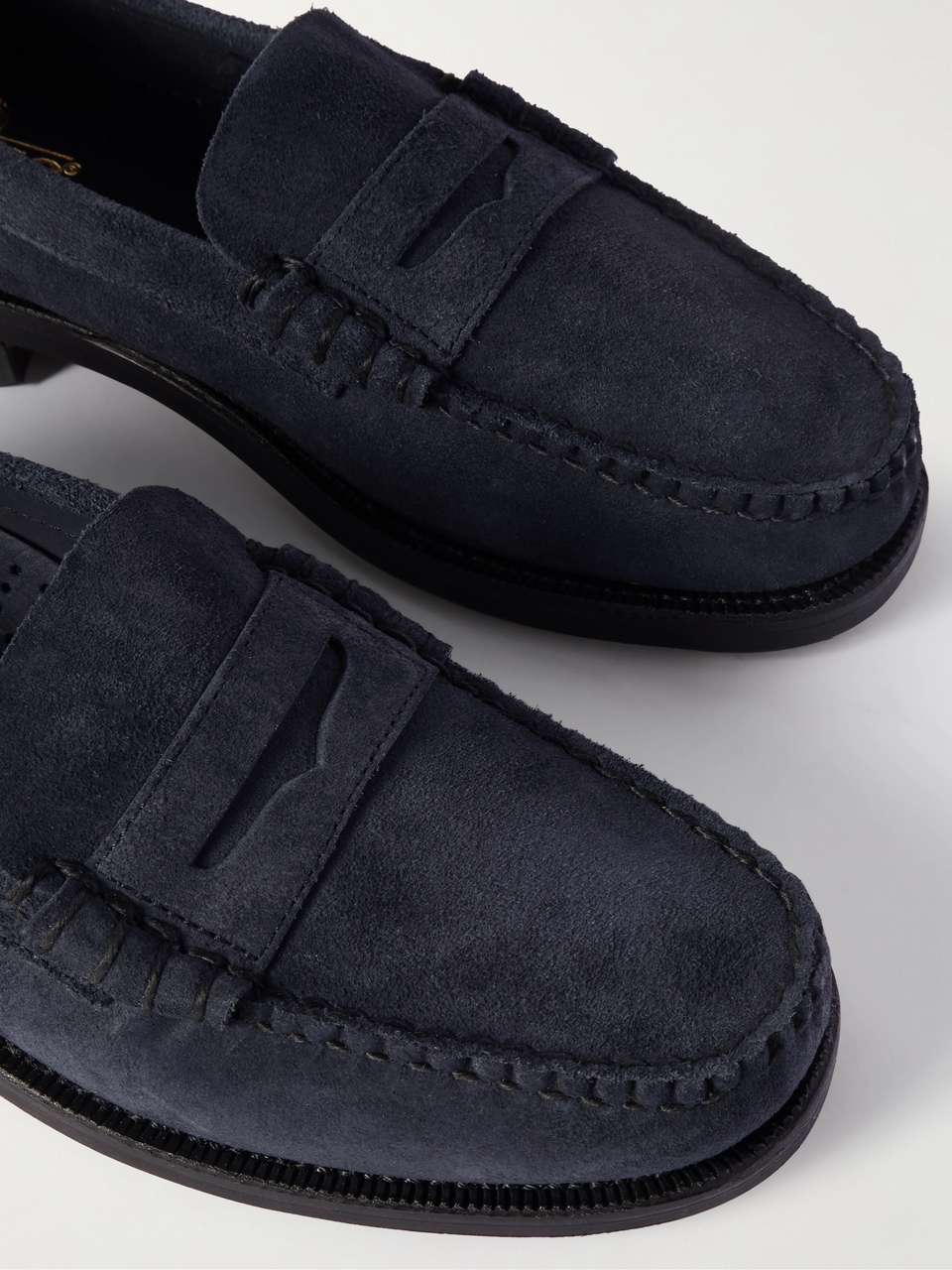 SEBAGO Classic Dan Suede Penny Loafers for Men | MR PORTER