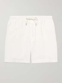ALTEA Samuel Straight-Leg Linen Drawstring Shorts for Men | MR PORTER
