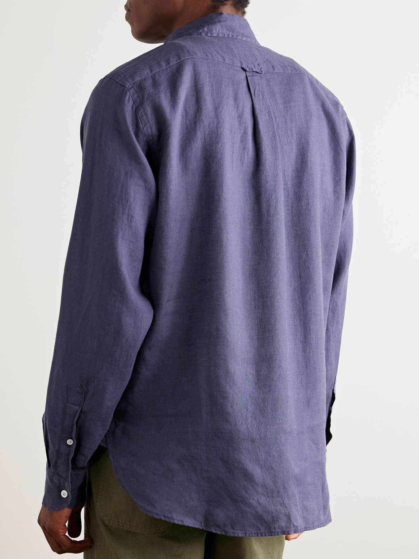 DRAKE'S Linen Shirt for Men | MR PORTER