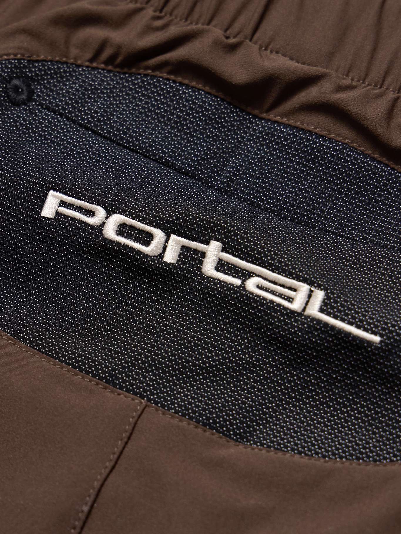 Brown Marka Liner 5" Mesh-Trimmed Recycled-Shell Running Shorts ...