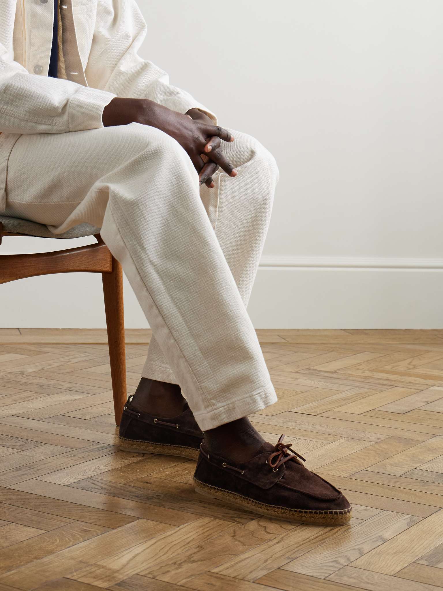 CASTAÑER Nemo Suede Boat Shoes for Men | MR PORTER